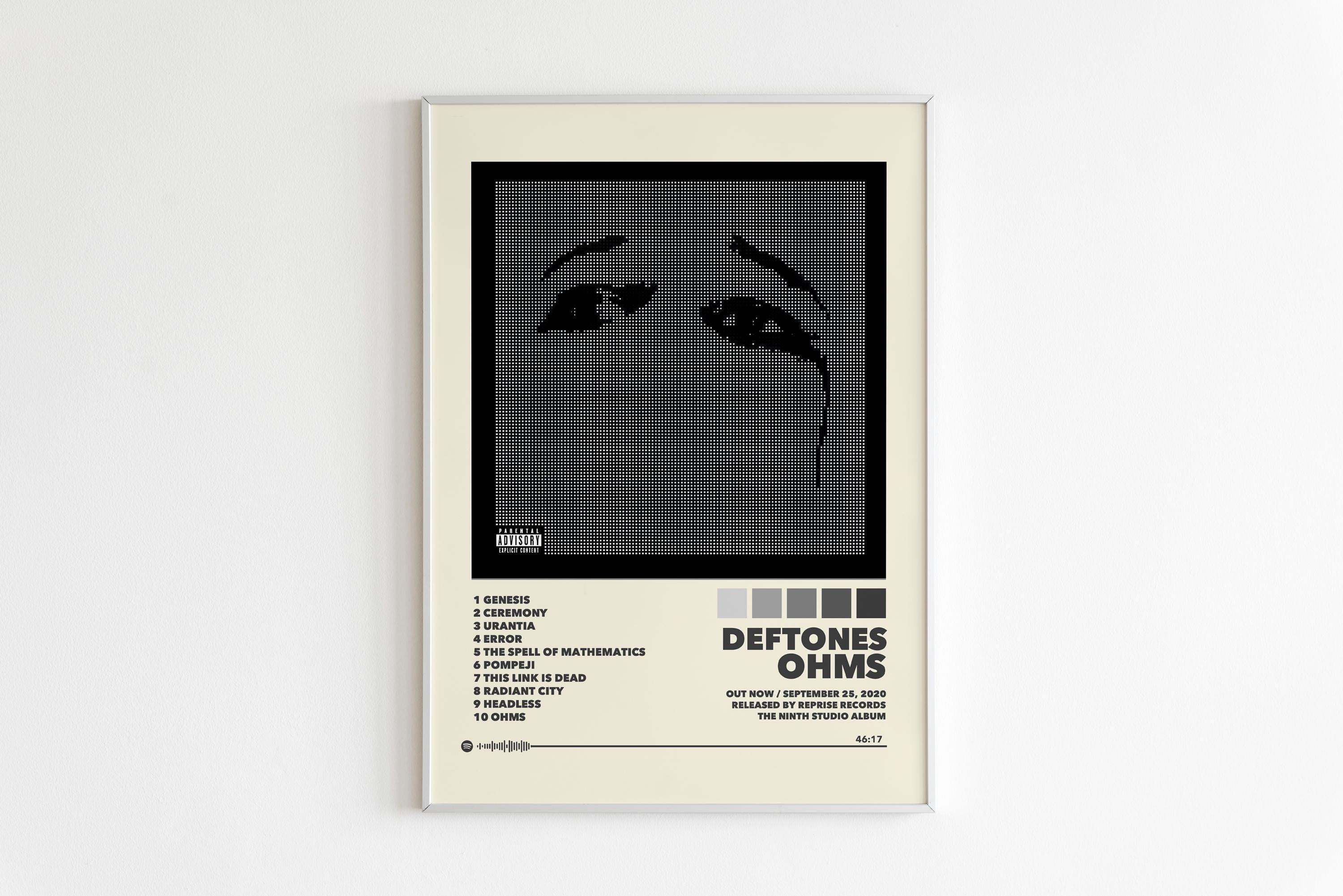 POSTER Deftones Posters / OHM Poster, Album Cover Poster, Print Wall ...