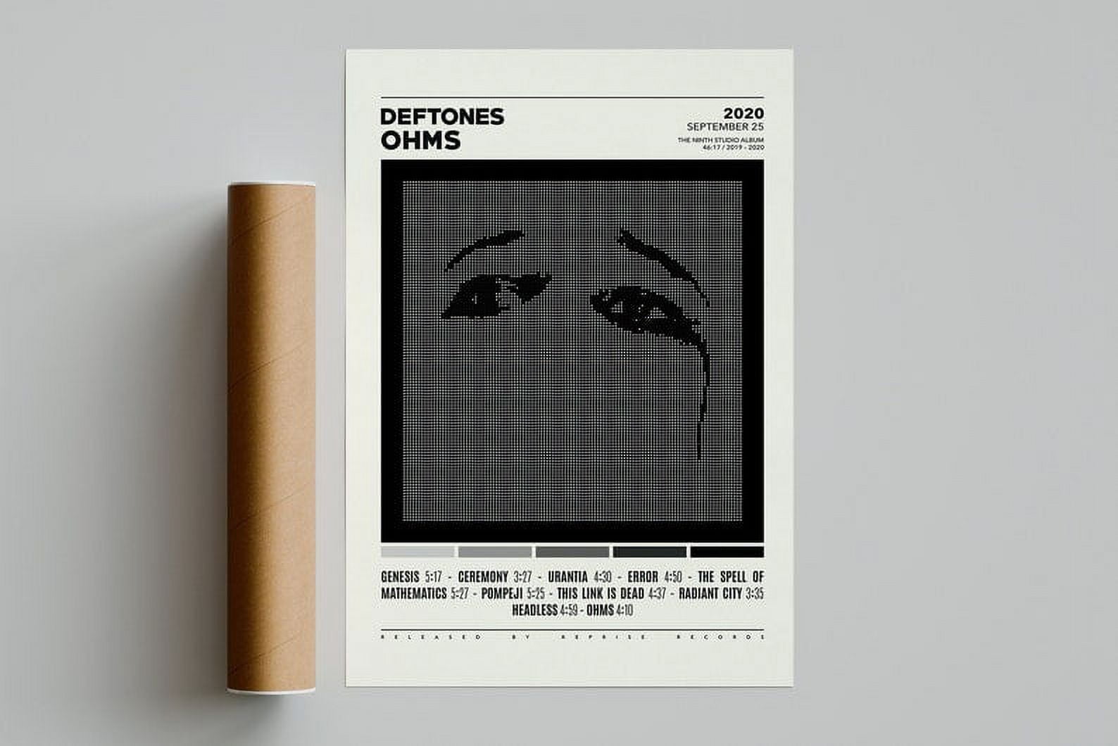 POSTER Deftones Posters / Ohms Poster, Album Cover Poster, Print Wall ...