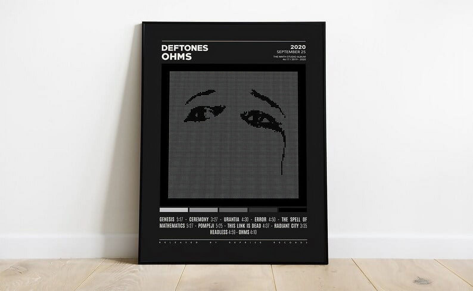 POSTER Deftones Posters / Ohms Poster, Album Cover Poster, Print Wall ...
