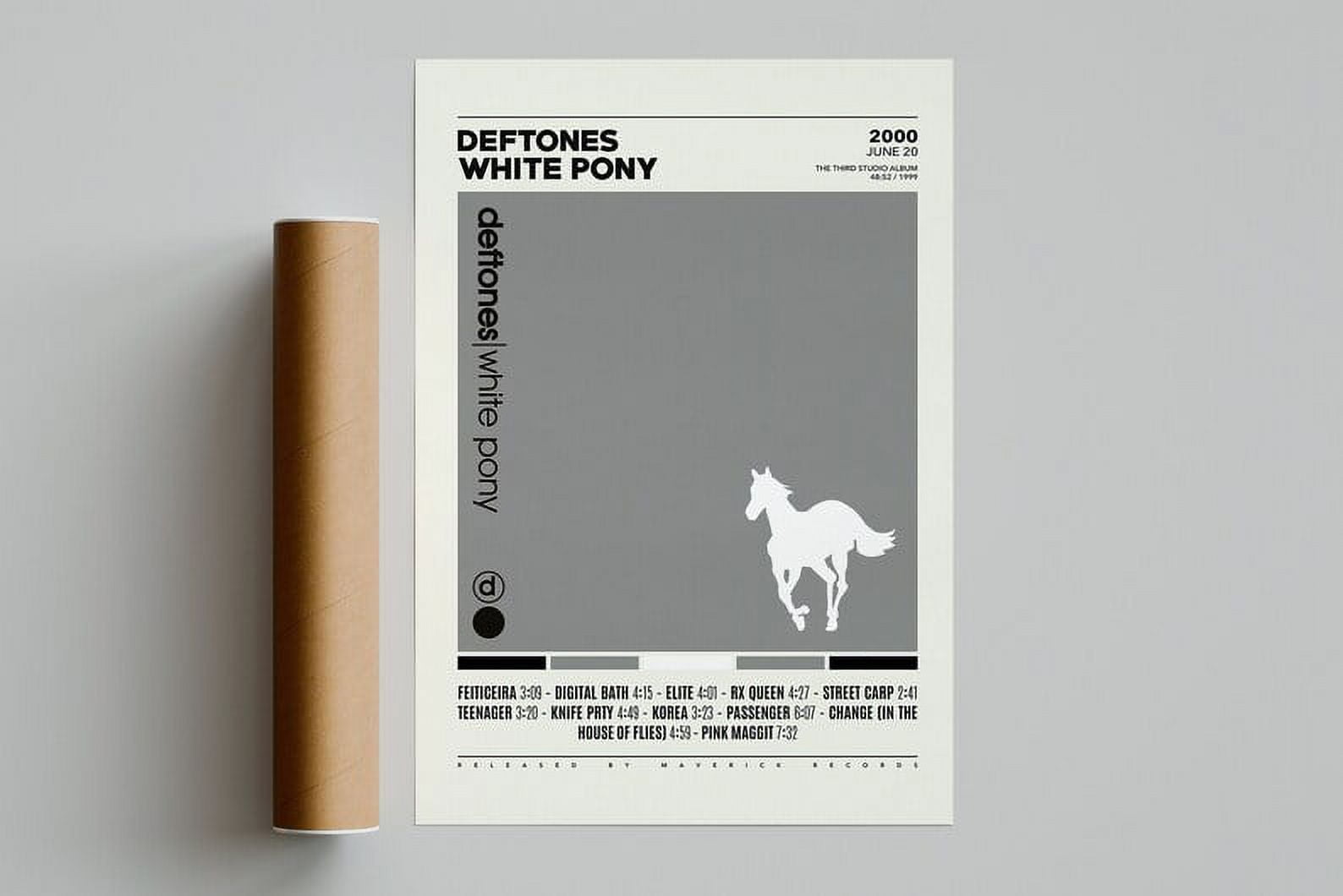 POSTER Deftones Posters / White Pony Poster, Album Cover Poster, Print ...