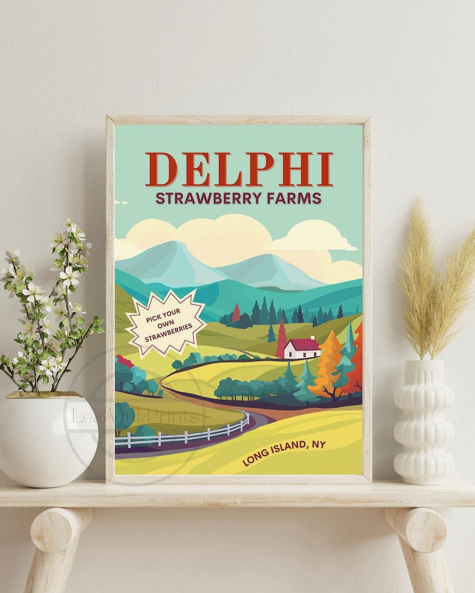 Poster Delphi Strawberry Farms Percy Jackson And The Olympians The