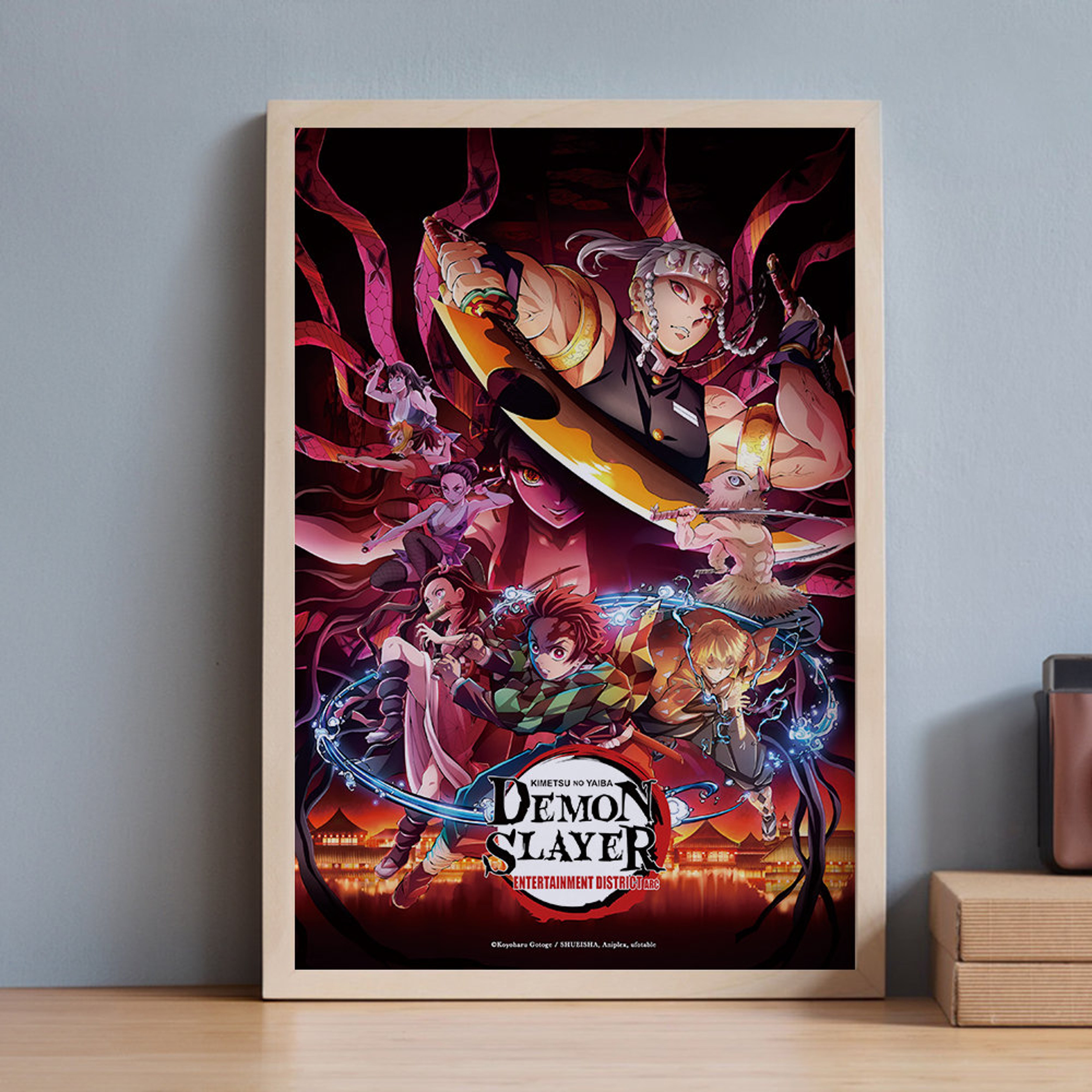 POSTER Demon Slayer Entertainment District Arc Tengen Uzui poster ...