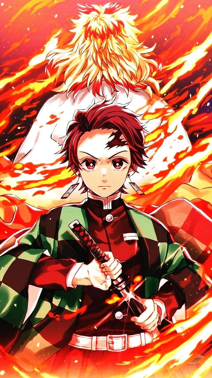 POSTER Demon Slayer: Kyōjurō Rengoku final set your heart ablaze ...