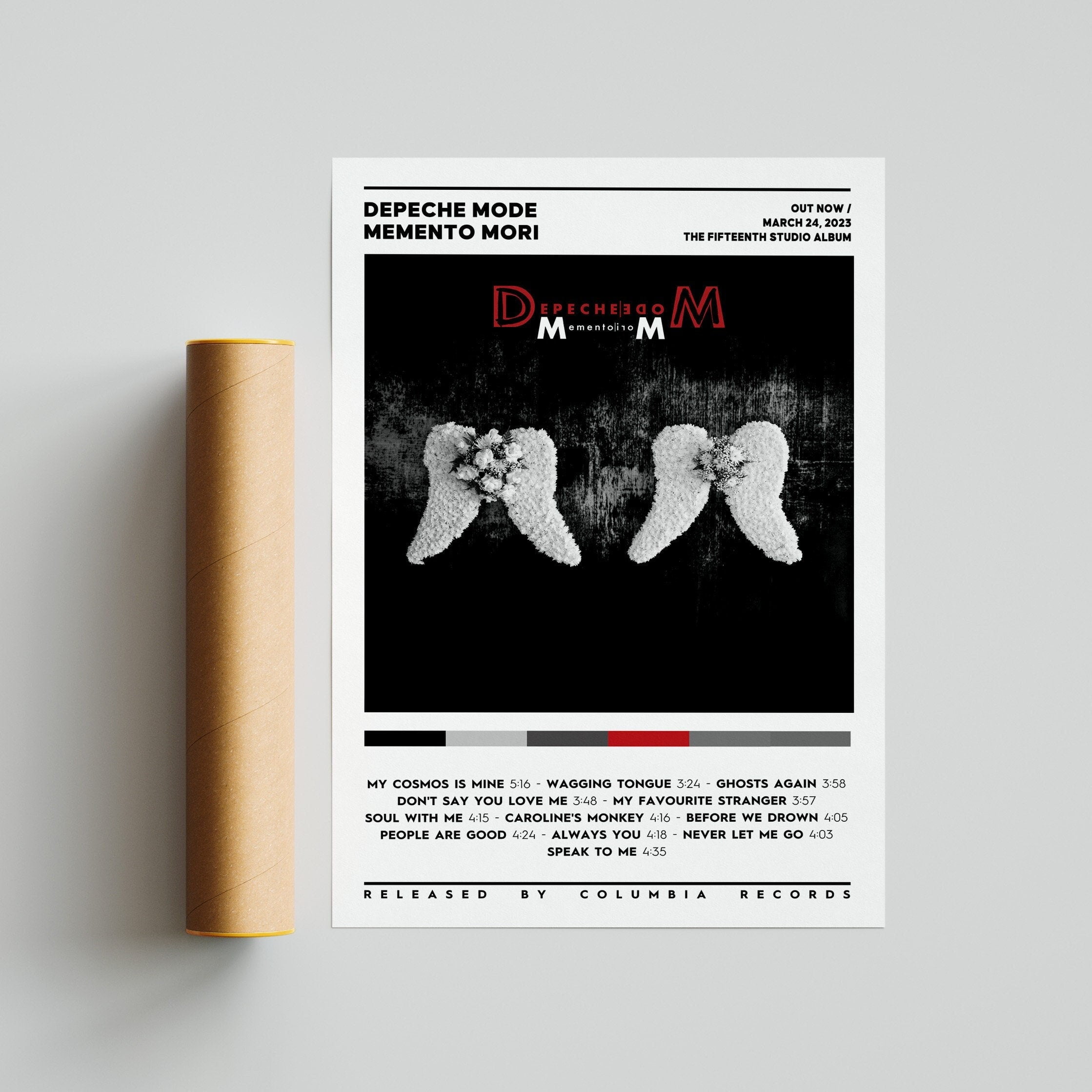 POSTER Depeche Mode - Memento Mori Poster / Album Cover Poster / Wall ...