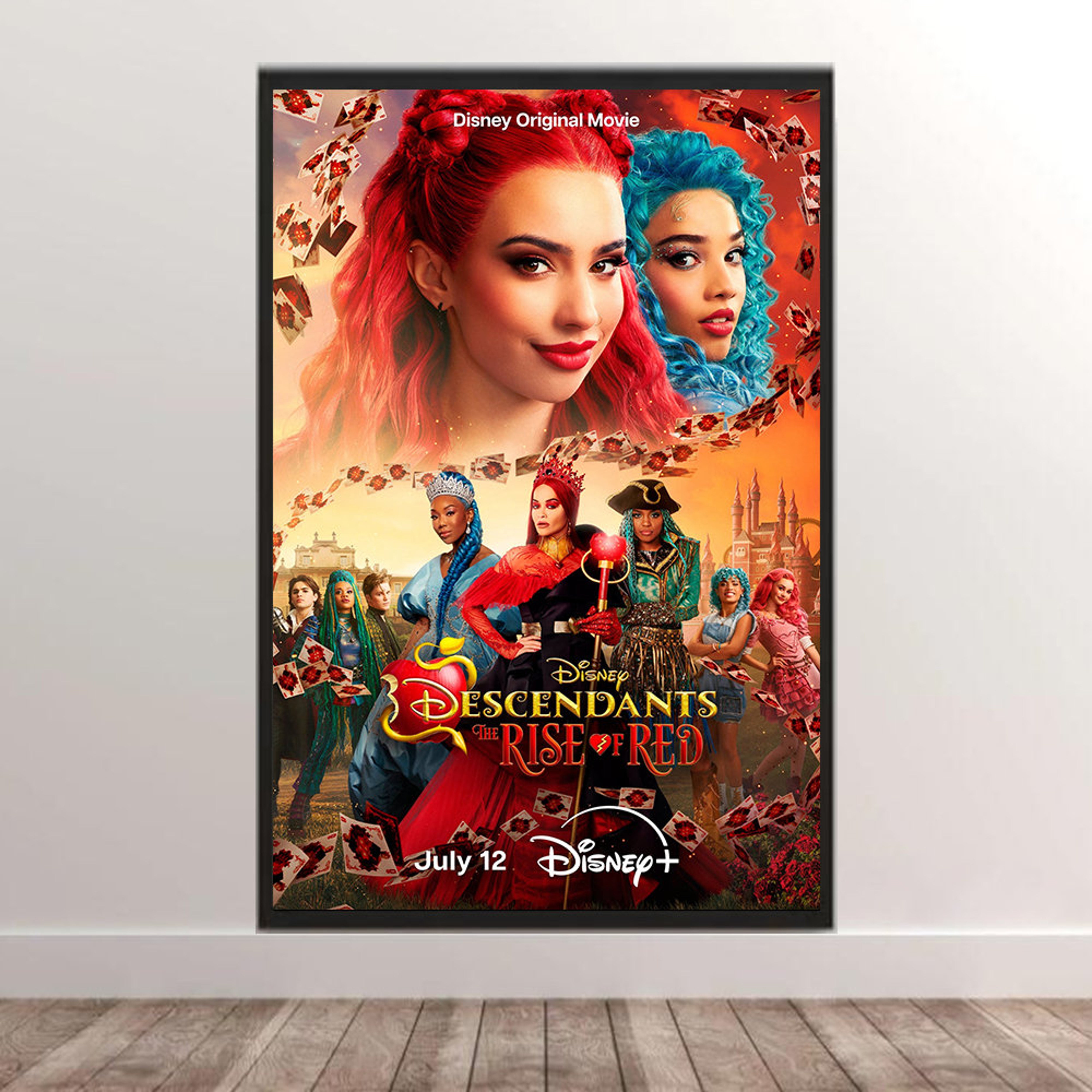 POSTER Descendants: The Rise of Red 2024 Music Movie Poster Classic ...
