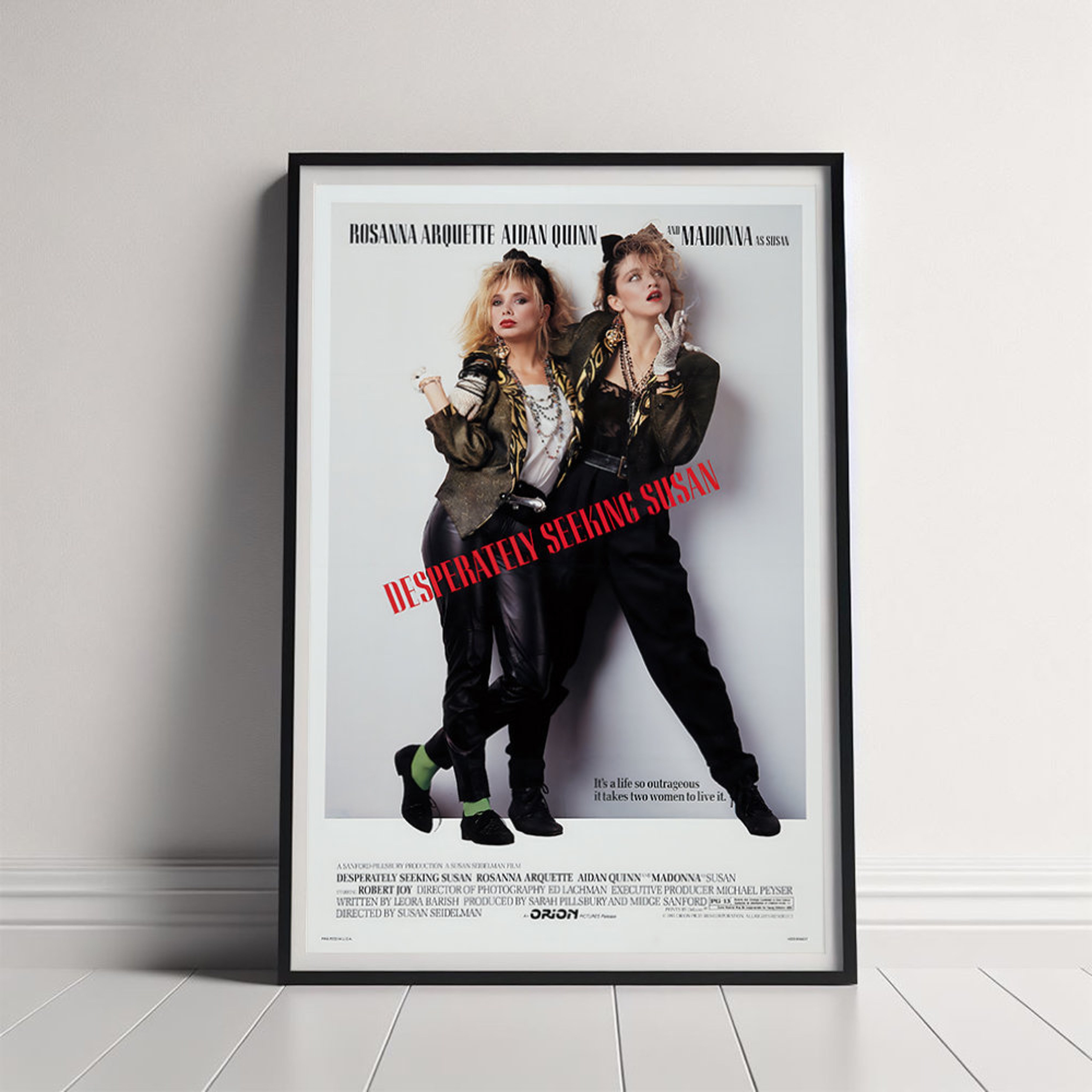 POSTER Desperately Seeking Susan Movie Poster, Poster Printing, Classic ...