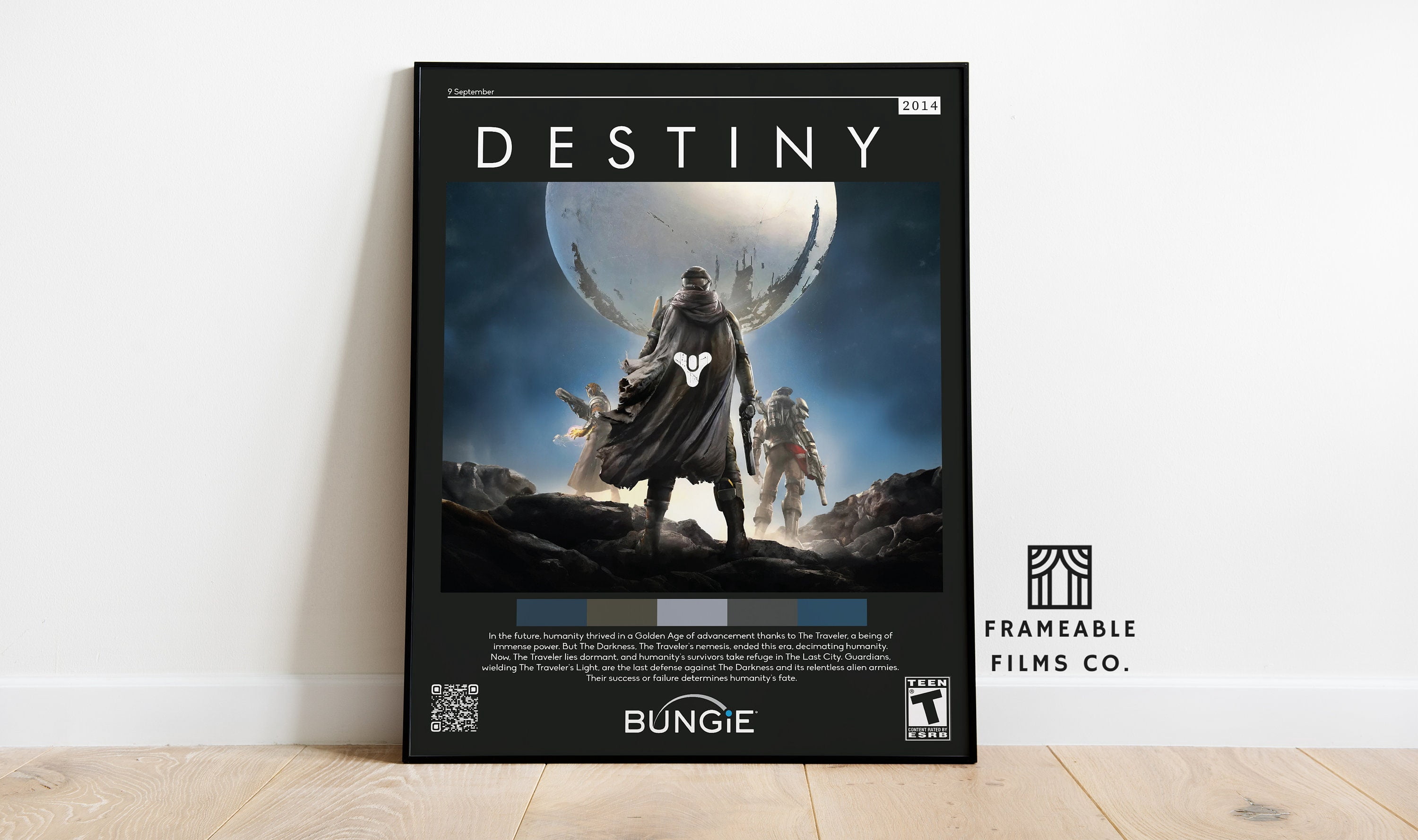 Poster Destiny Video Game Art Print | Gaming Icon Series | Reimagined ...