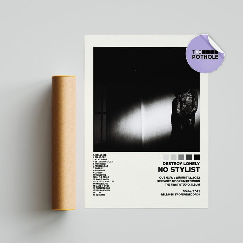POSTER Destroy Lonely Posters, No Stylist Poster, Destroy Lonely, Album ...