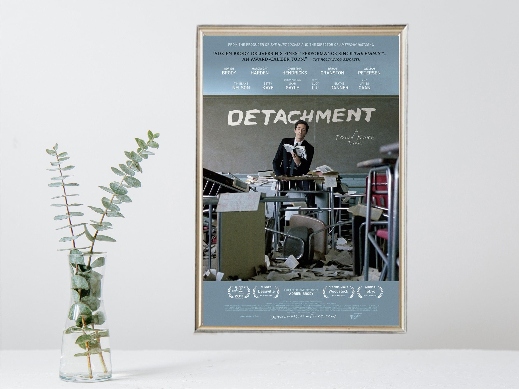 POSTER Detachment Movie Poster- Vintage Movie Poster - Limited Edition ...