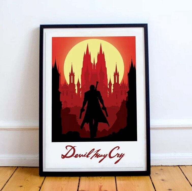POSTER Devil May Cry Art work, DMC Poster, Devil May Cry Poster ...