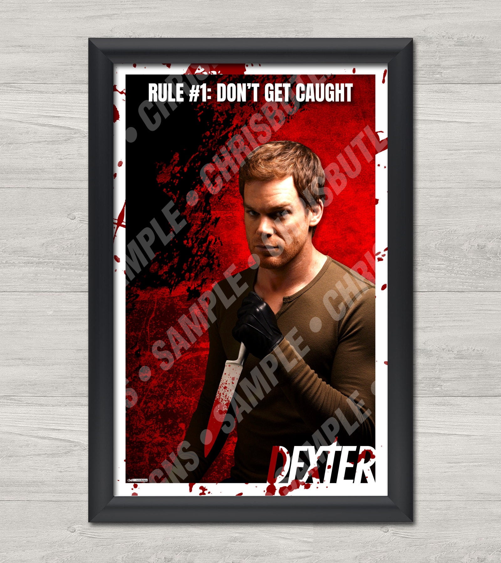 Poster Dexter (Design 2) Poster -UNFRAMED - Walmart.com