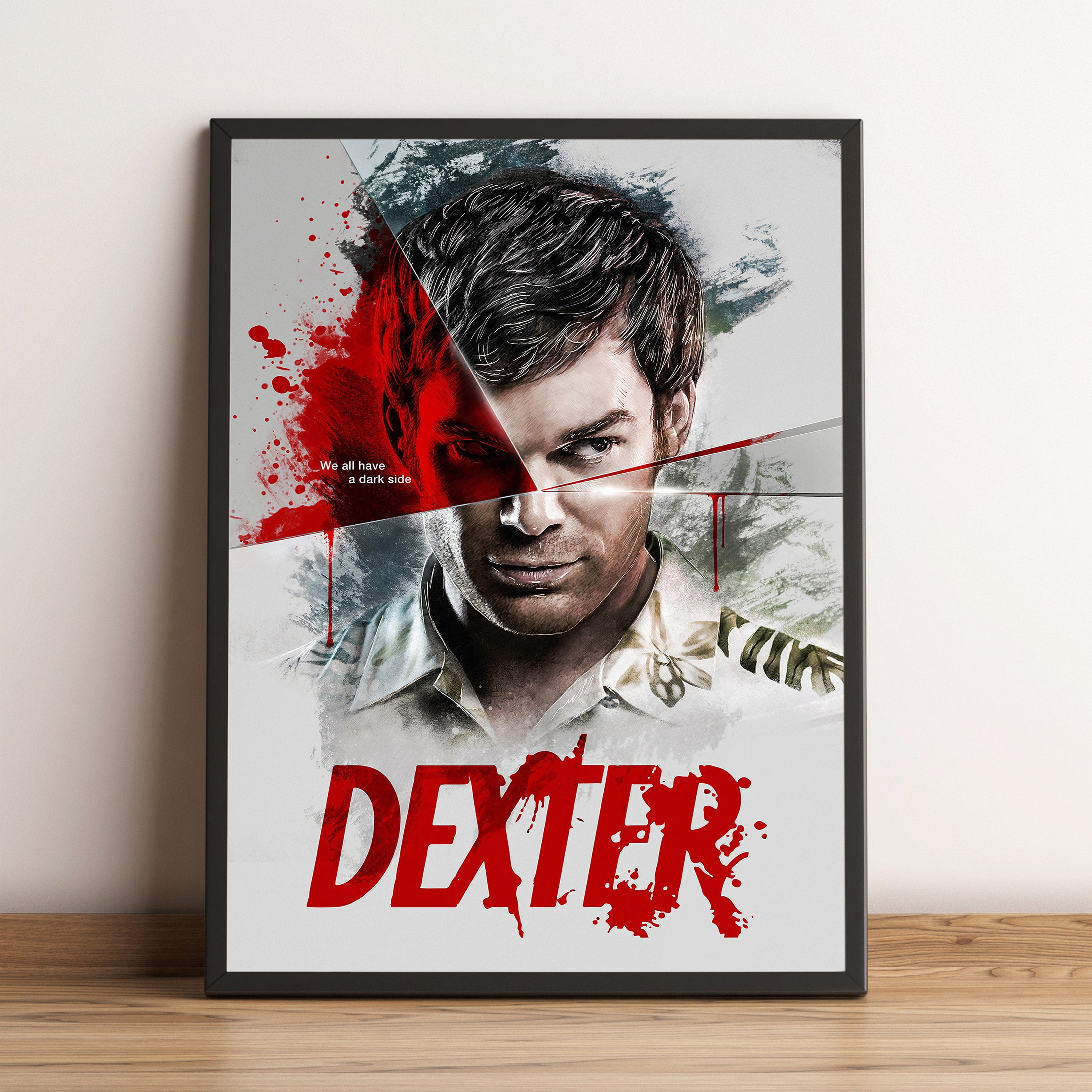 POSTER Dexter Poster, Michael C. Hall Wall Art, Jennifer Carpenter Tv Series Print, Best Gift ...