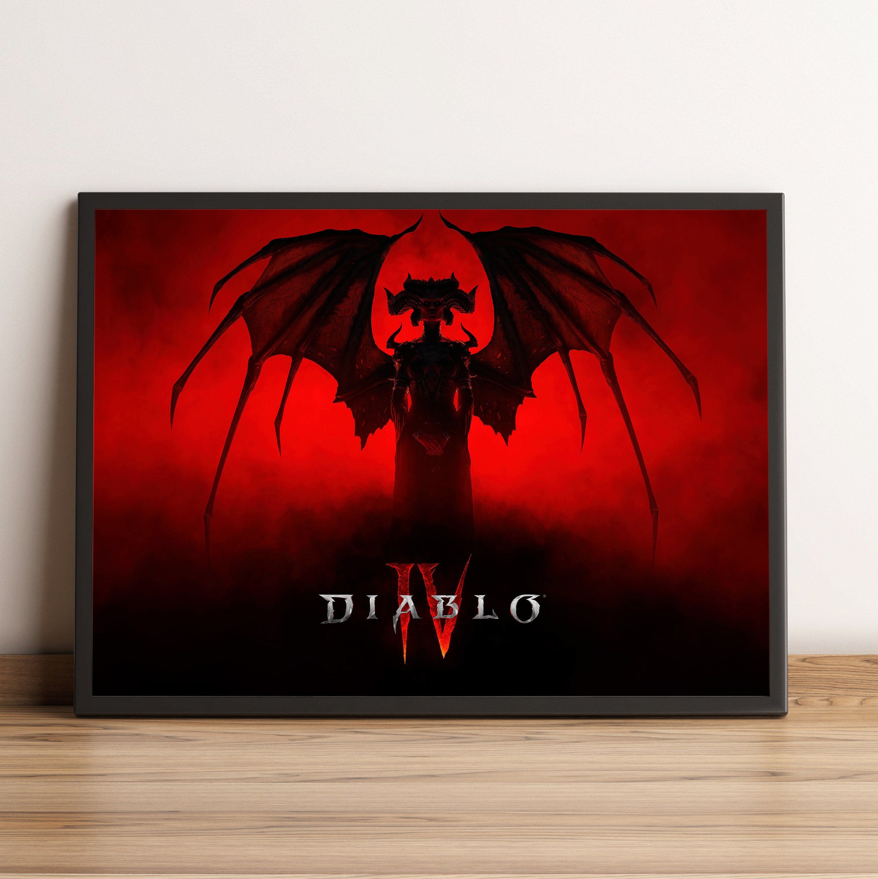 POSTER Diablo 4 Poster, Daughter of Hatred Wall Art, Game Print, Best ...