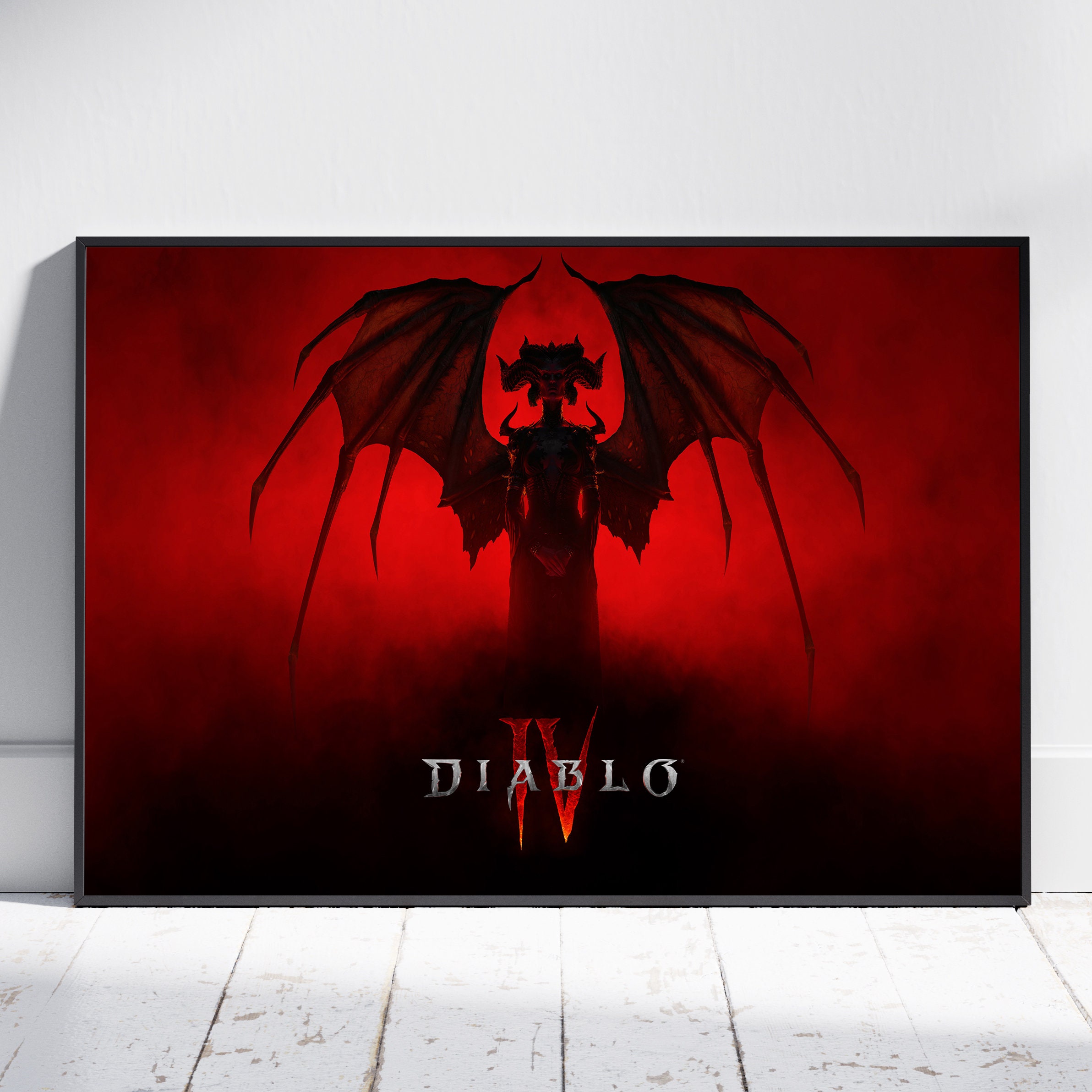 POSTER Diablo IV Poster, Daughter of Hatred Wall Art, Game Poster Gift ...