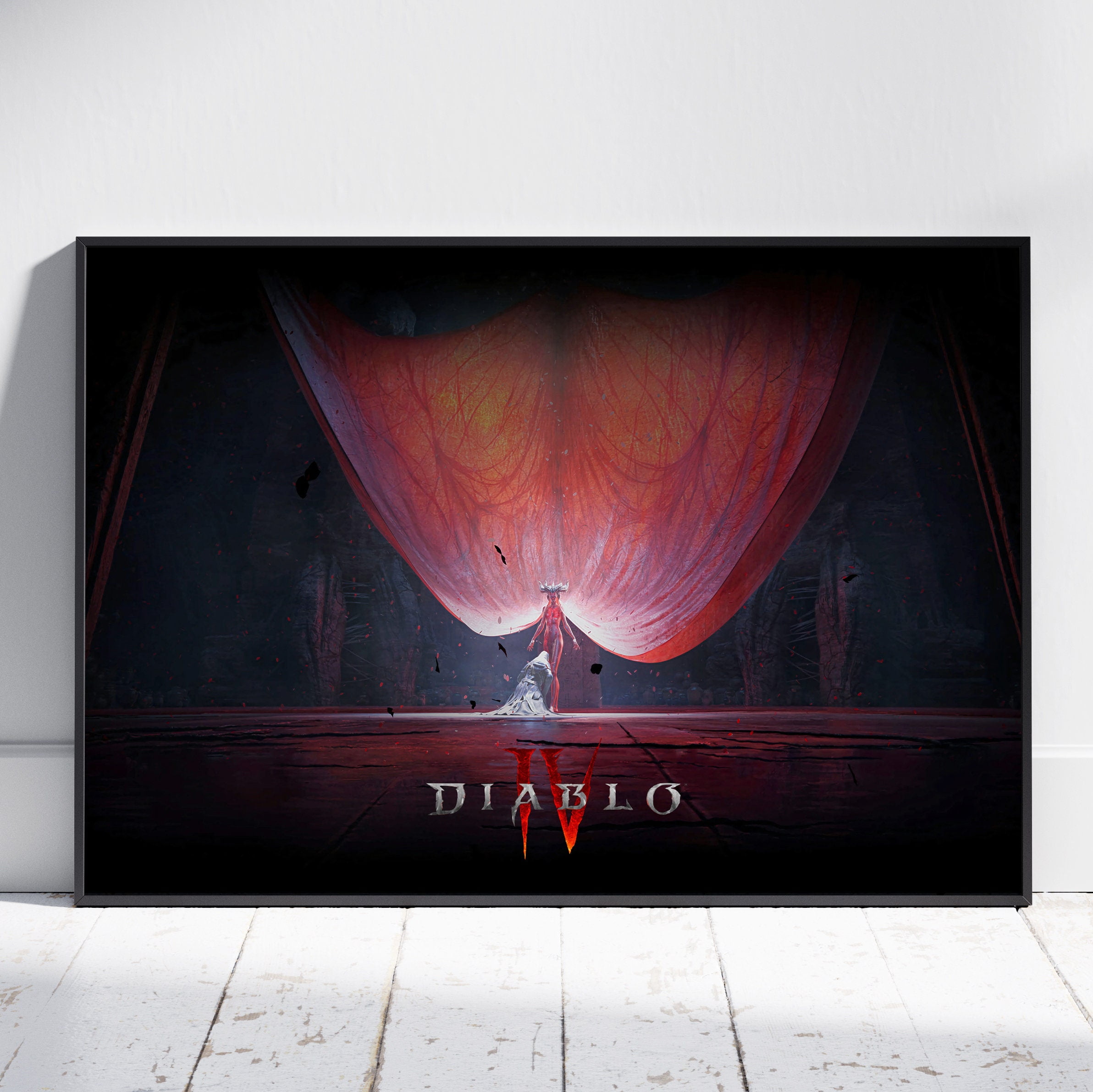 POSTER Diablo IV Poster, Daughter of Hatred Wall Art, Game Poster Gift ...