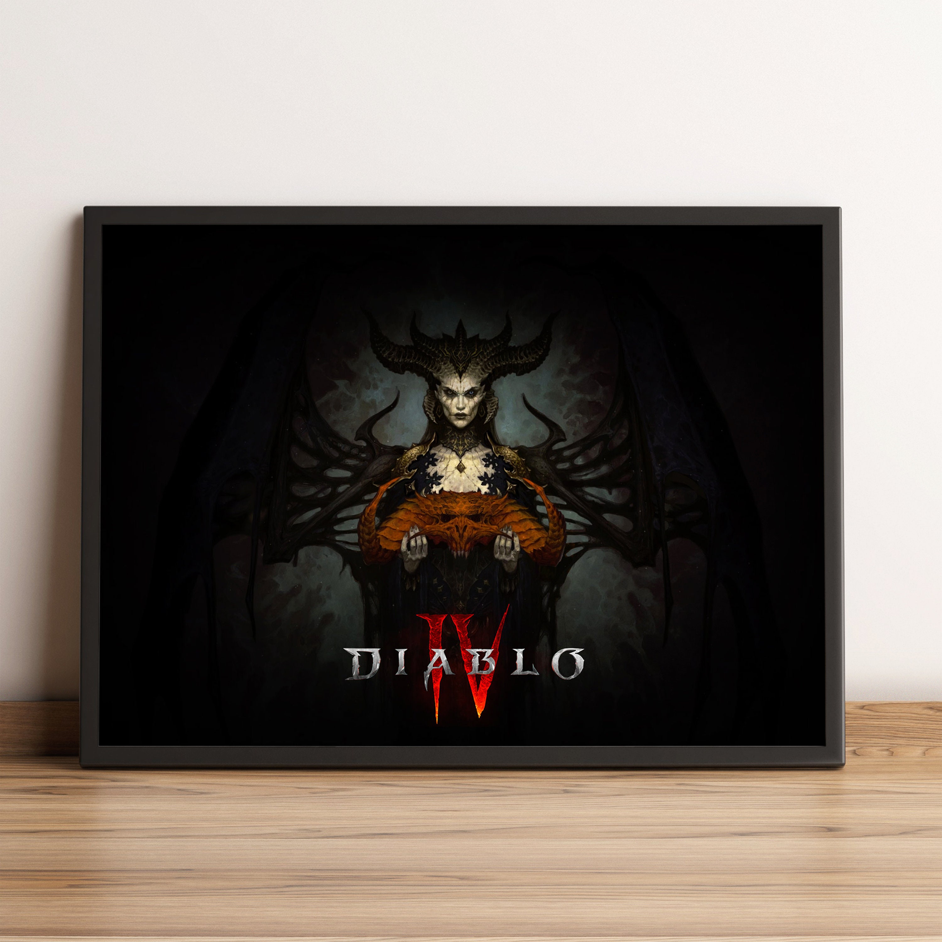POSTER Diablo Poster, Daughter of Hatred Wall Art, Game Print, Best ...