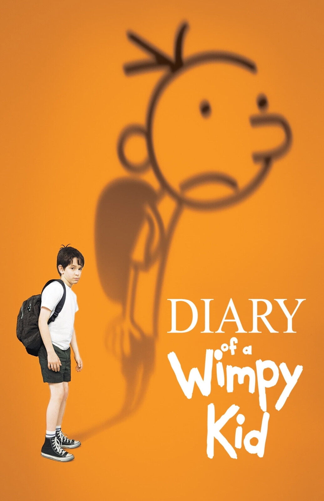 POSTER Diary of a Wimpy Kid Film 2010 Orange Movie Poster-12x18 ...