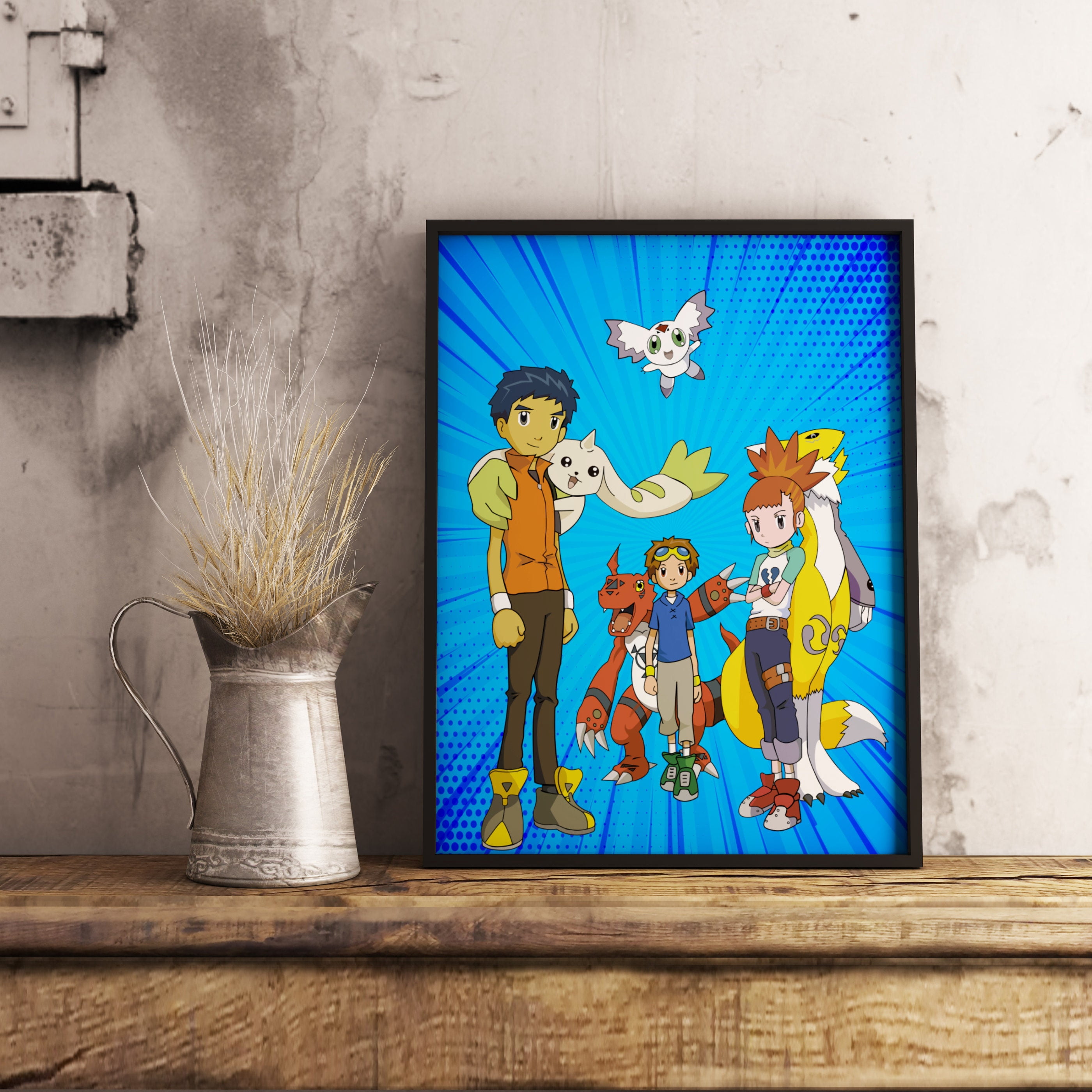 POSTER Digimon Tamers Poster-UNFRAMED - Walmart.com