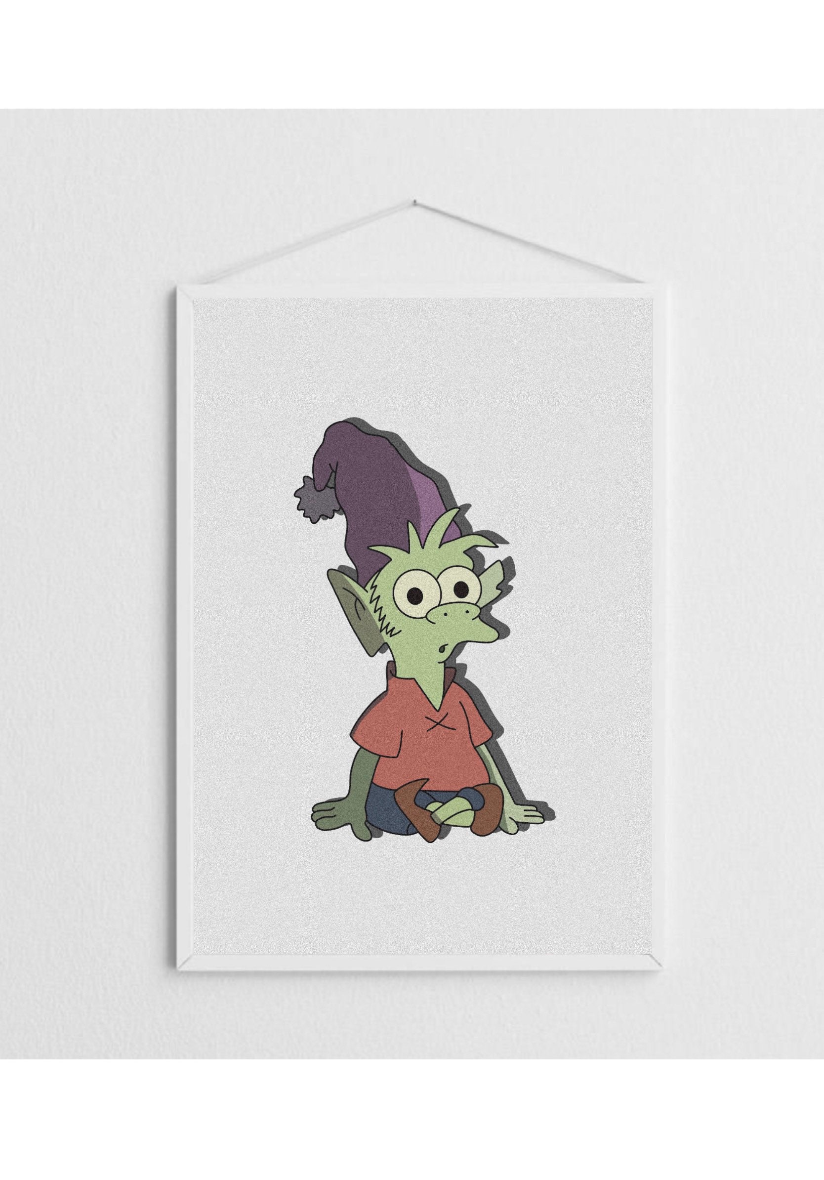 POSTER Disenchantment TV Show Poster, Elfo Character Print-UNFRAMED ...