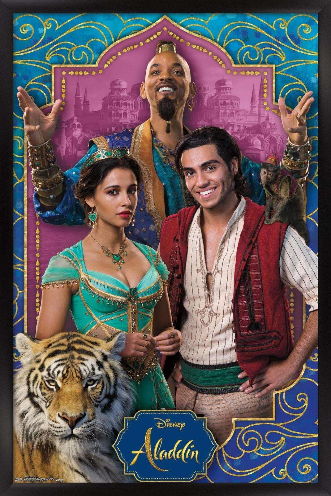 POSTER Disney Aladdin - Group Poster-12x18-UNFRAMED - Walmart.com