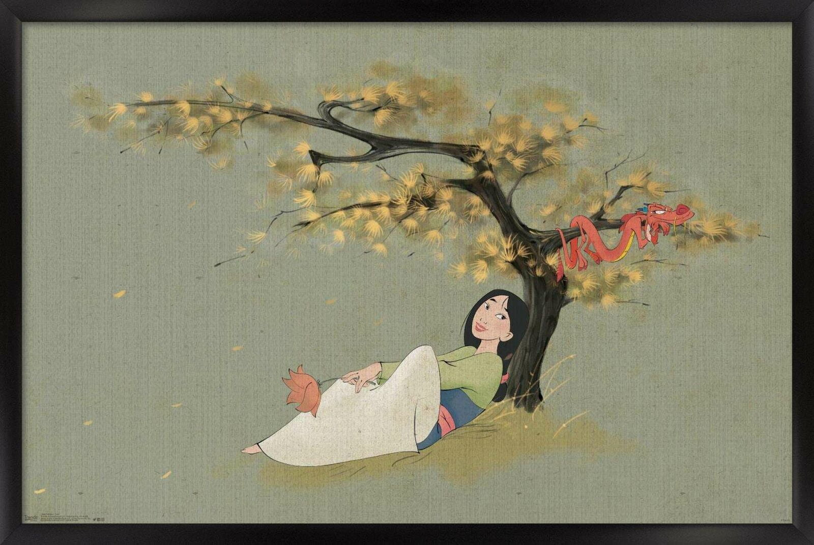 POSTER Disney Mulan - Tree Poster-12x18-UNFRAMED - Walmart.com