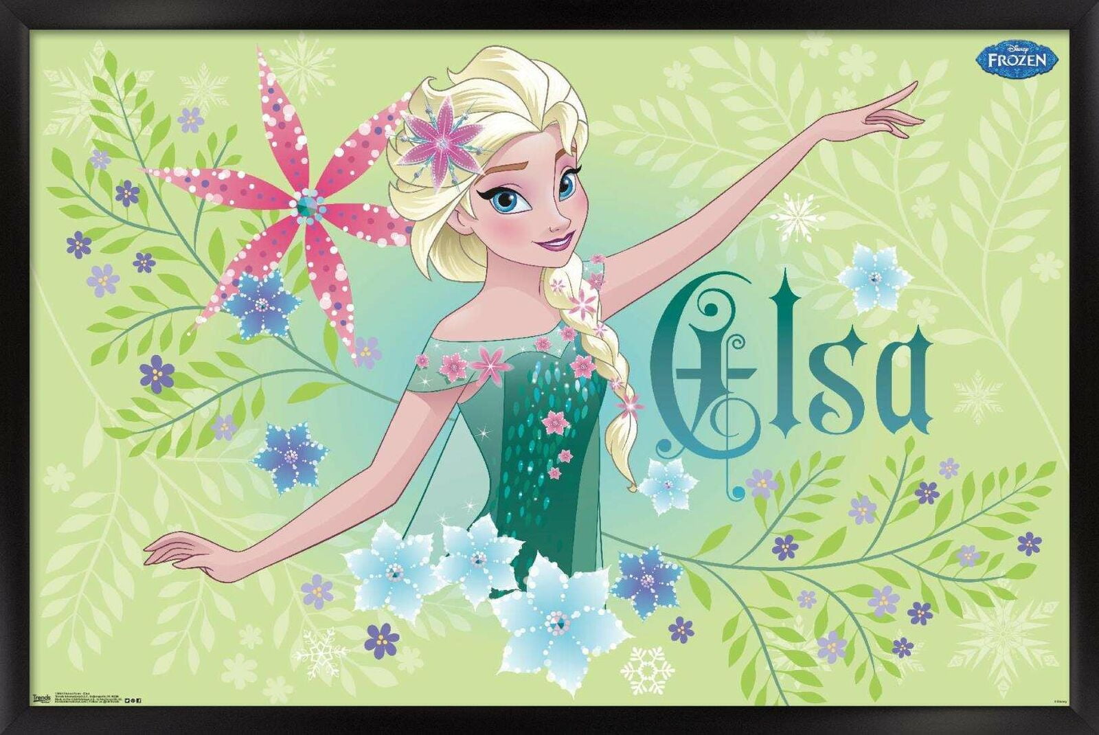 POSTER Disney Pixar Frozen Fever - Elsa Poster-8x12-UNFRAMED - Walmart.com