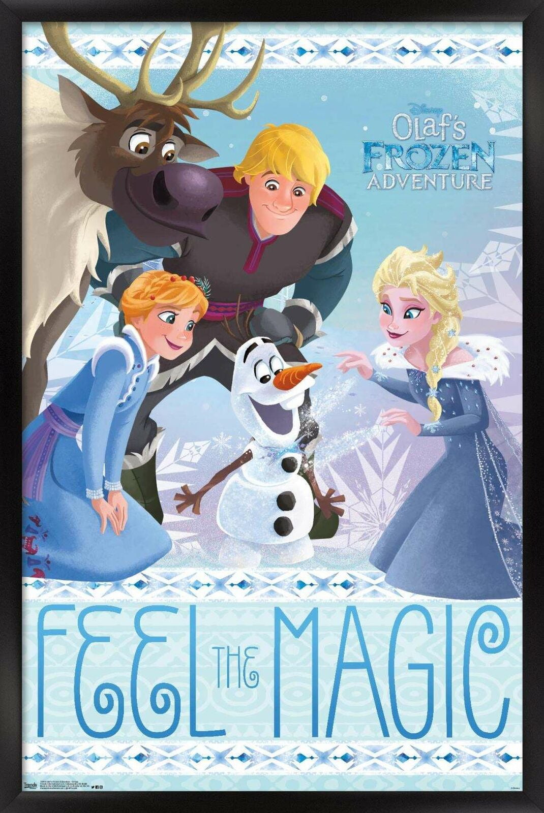 POSTER Disney Pixar Frozen: Olaf's Frozen Adventure - Elsa Poster-24x36 ...