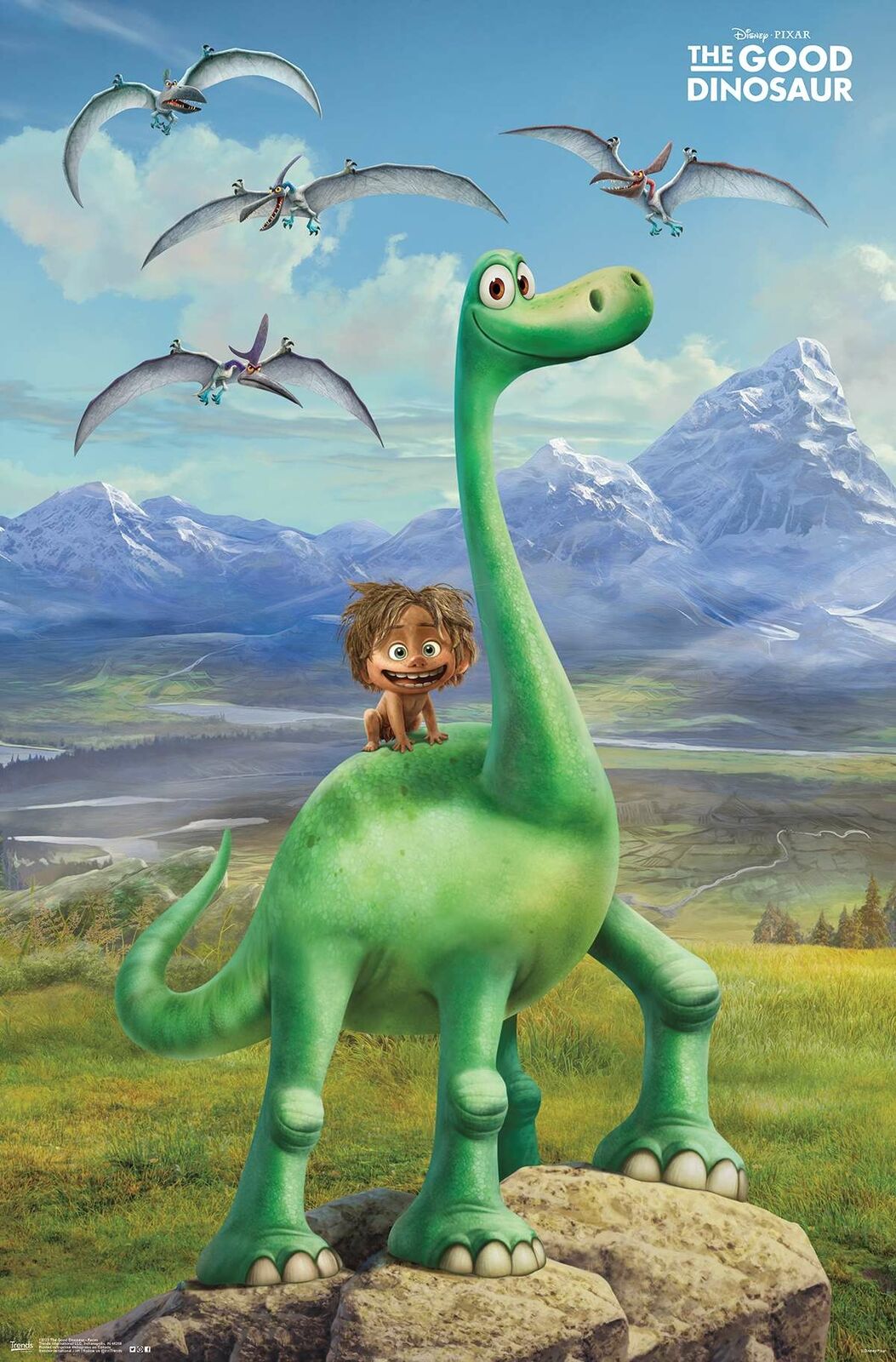 POSTER Disney Pixar The Good Dinosaur - Faces Poster-12x18-UNFRAMED ...