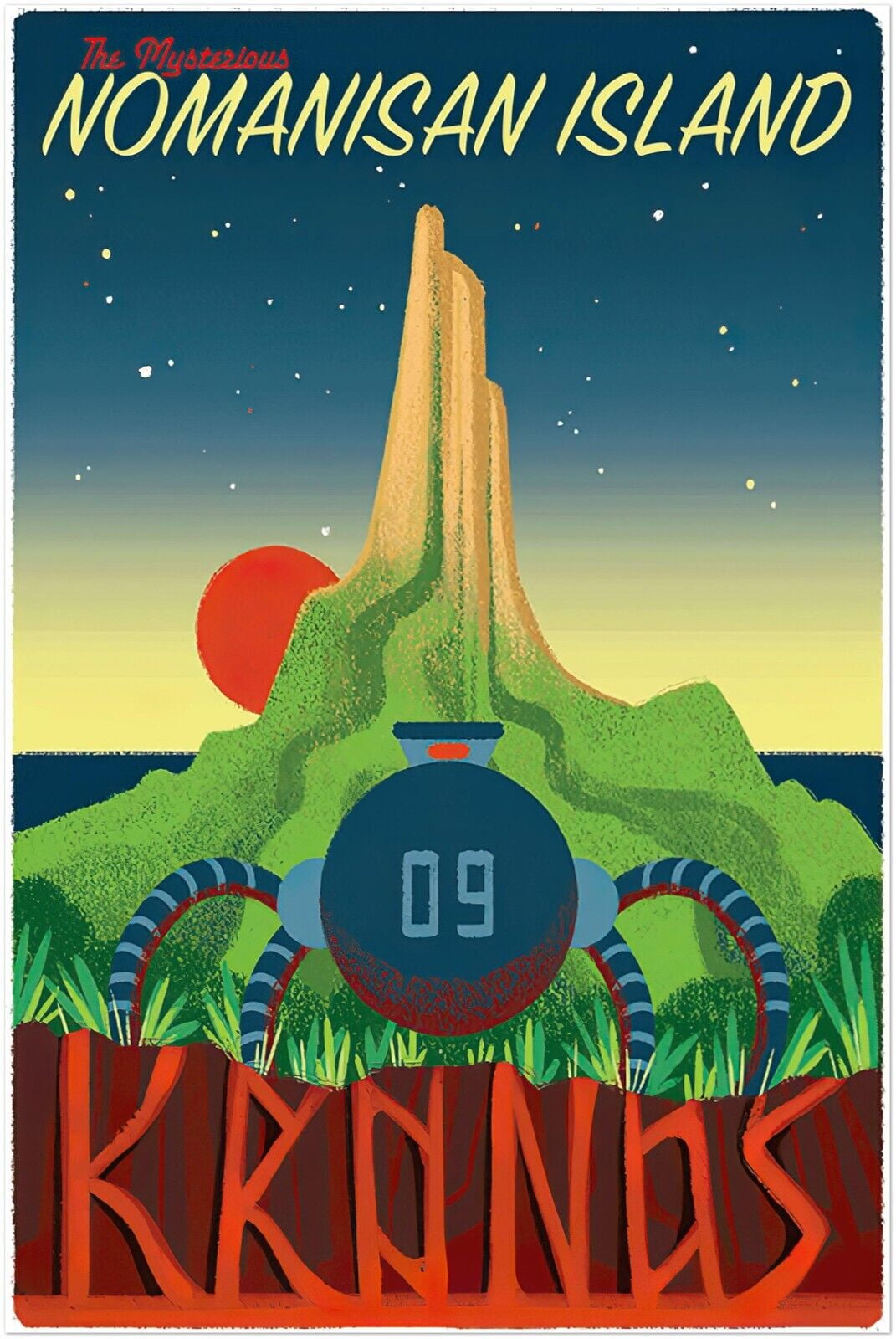 POSTER Disney Pixar - The Incredibles Movie Poster, Nomanisan Island ...