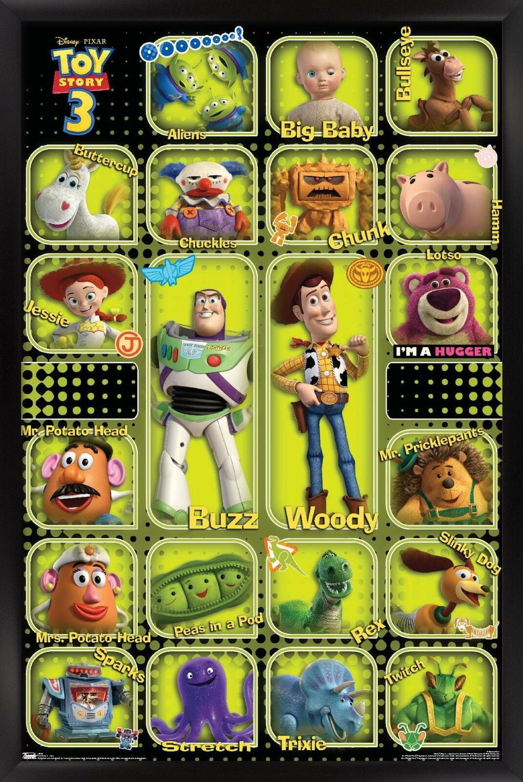 POSTER Disney Pixar Toy Story 3 - Toys Poster-12x18-UNFRAMED - Walmart.com