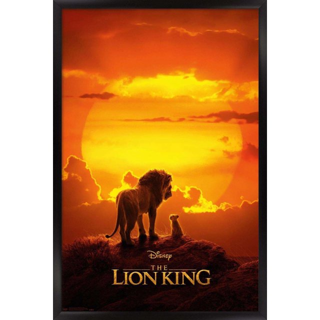 POSTER Disney The Lion King - Mufasa And Simba Poster-12x18-UNFRAMED ...