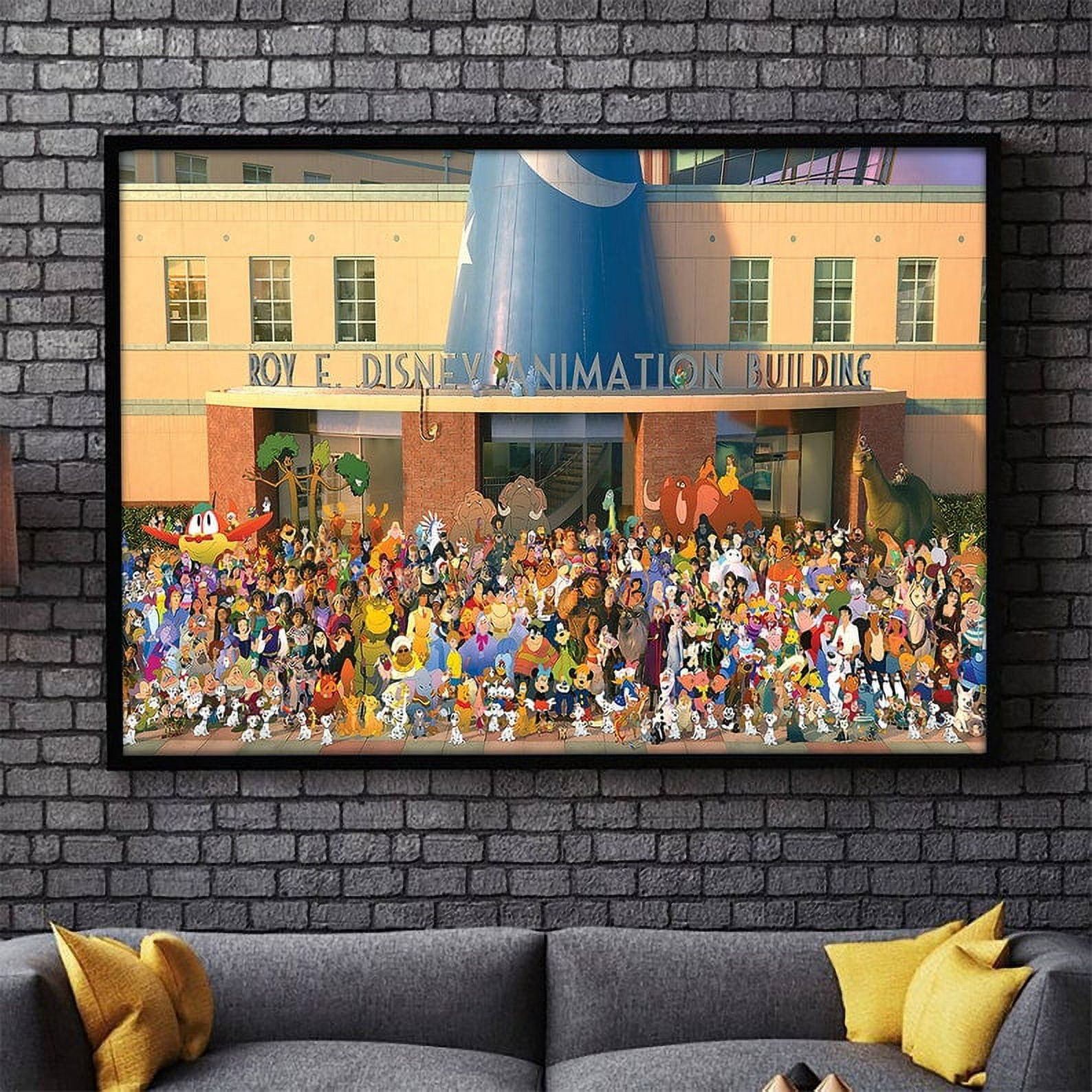 POSTER Disneyland Once Upon A Studio Poster | Mickey Minnie Mouse Posyer | Magic Kingdom ...