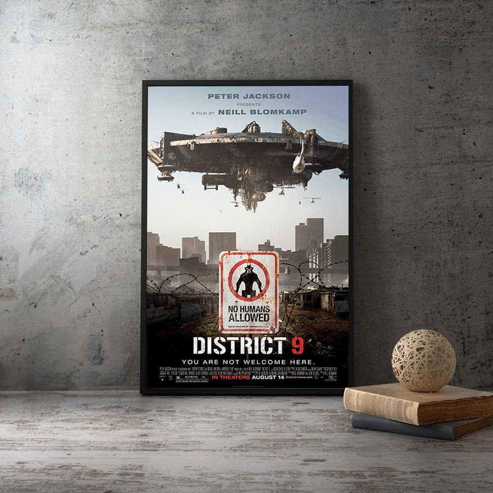 POSTER District 9 Movie Poster, High Quality Poster Home Decor Print ...