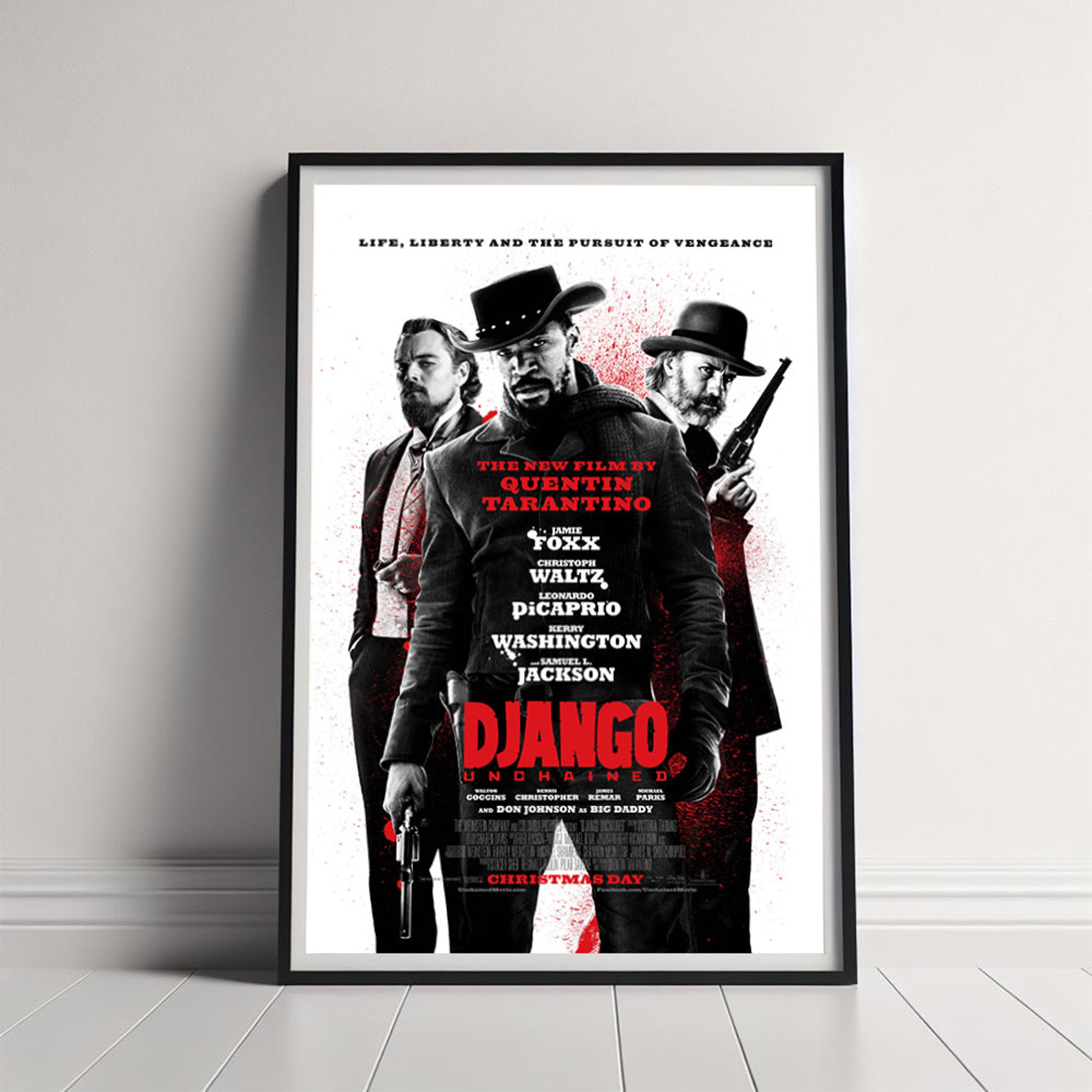 POSTER Django Unchained Movie Poster, Poster Printing, Classic Movie ...