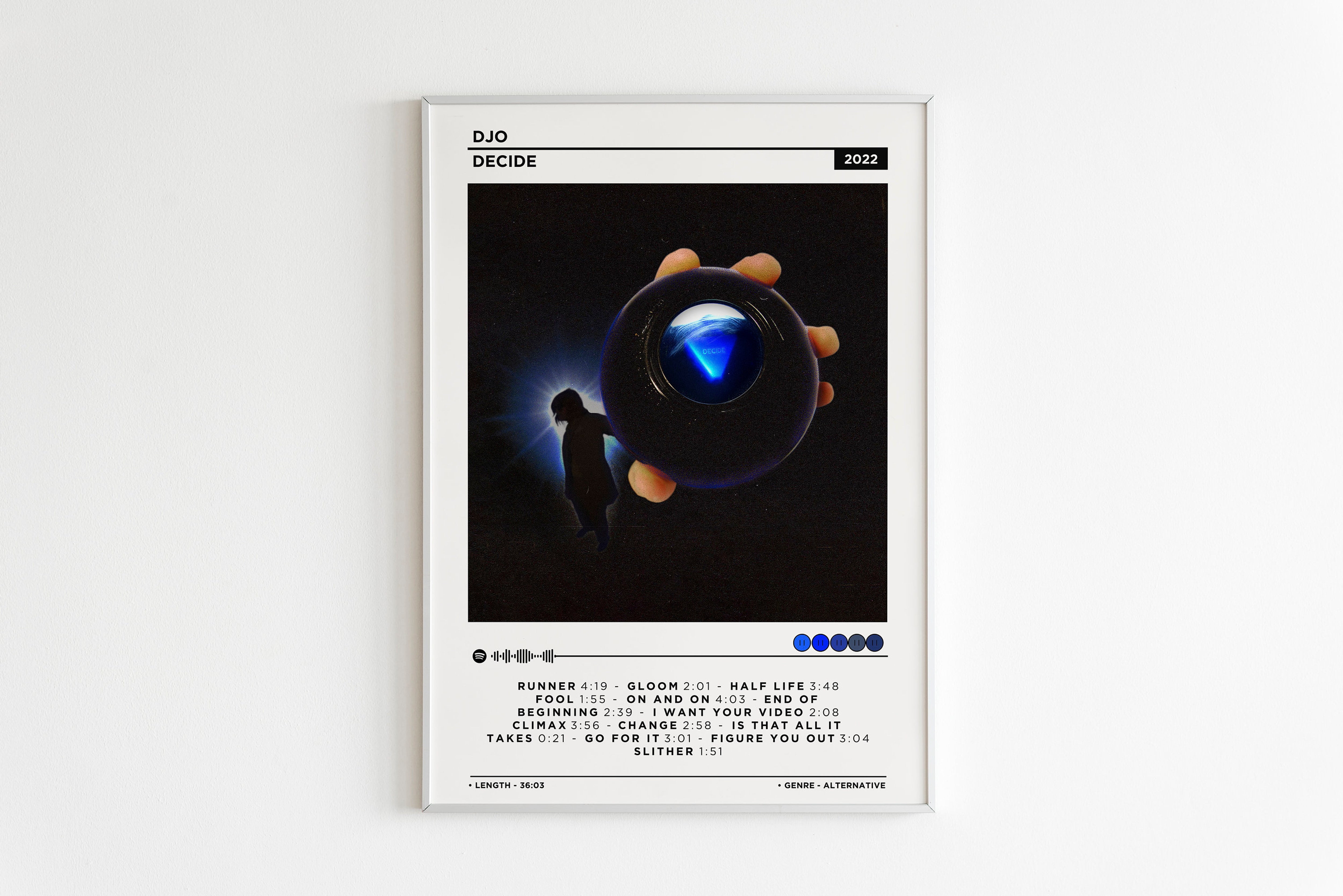 POSTER Djo - Decide Album Poster / Album Cover Poster / Music Gift ...