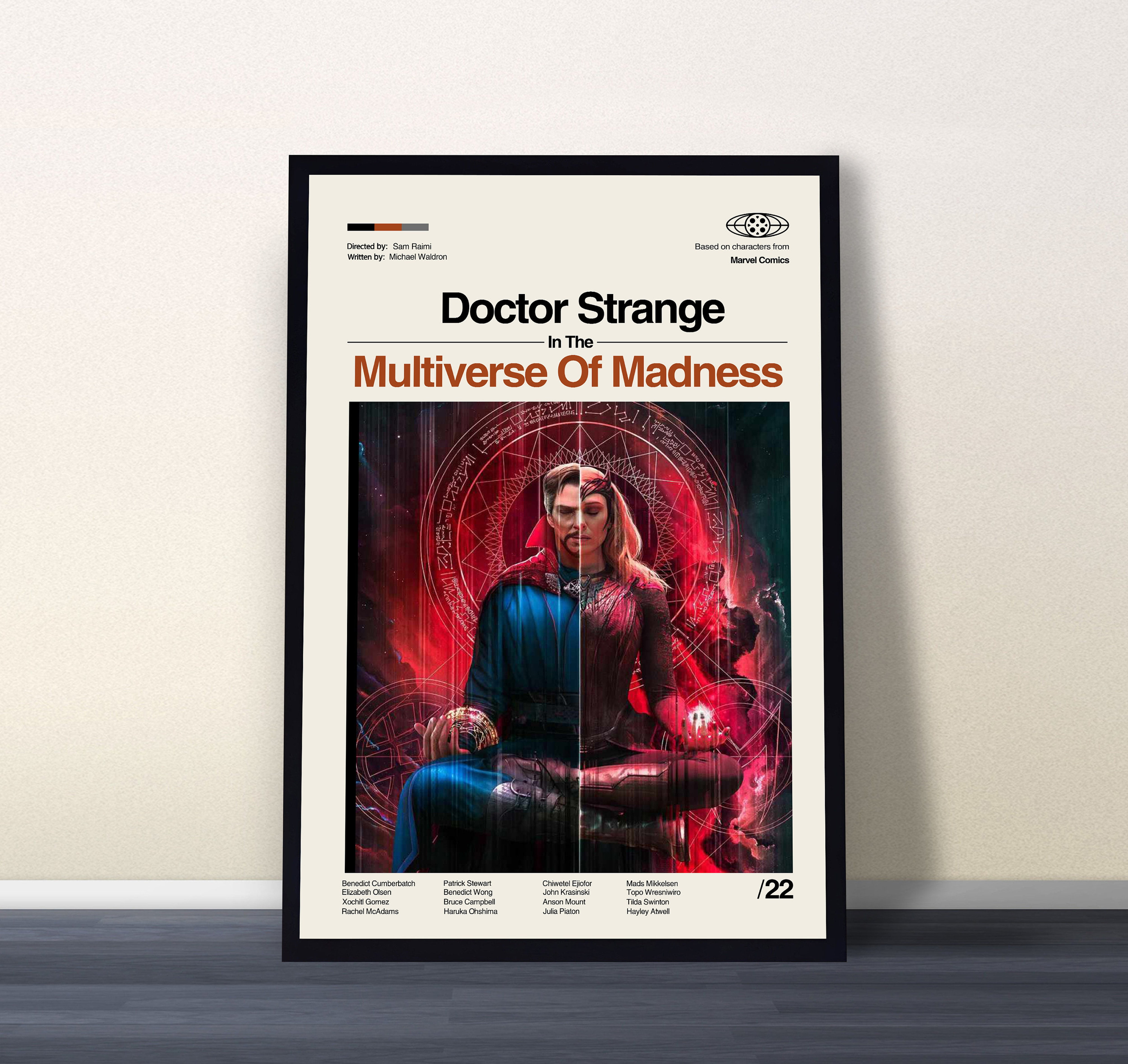 POSTER Doctor Strange Multiverse Of Madness Movie Poster, Doctor ...