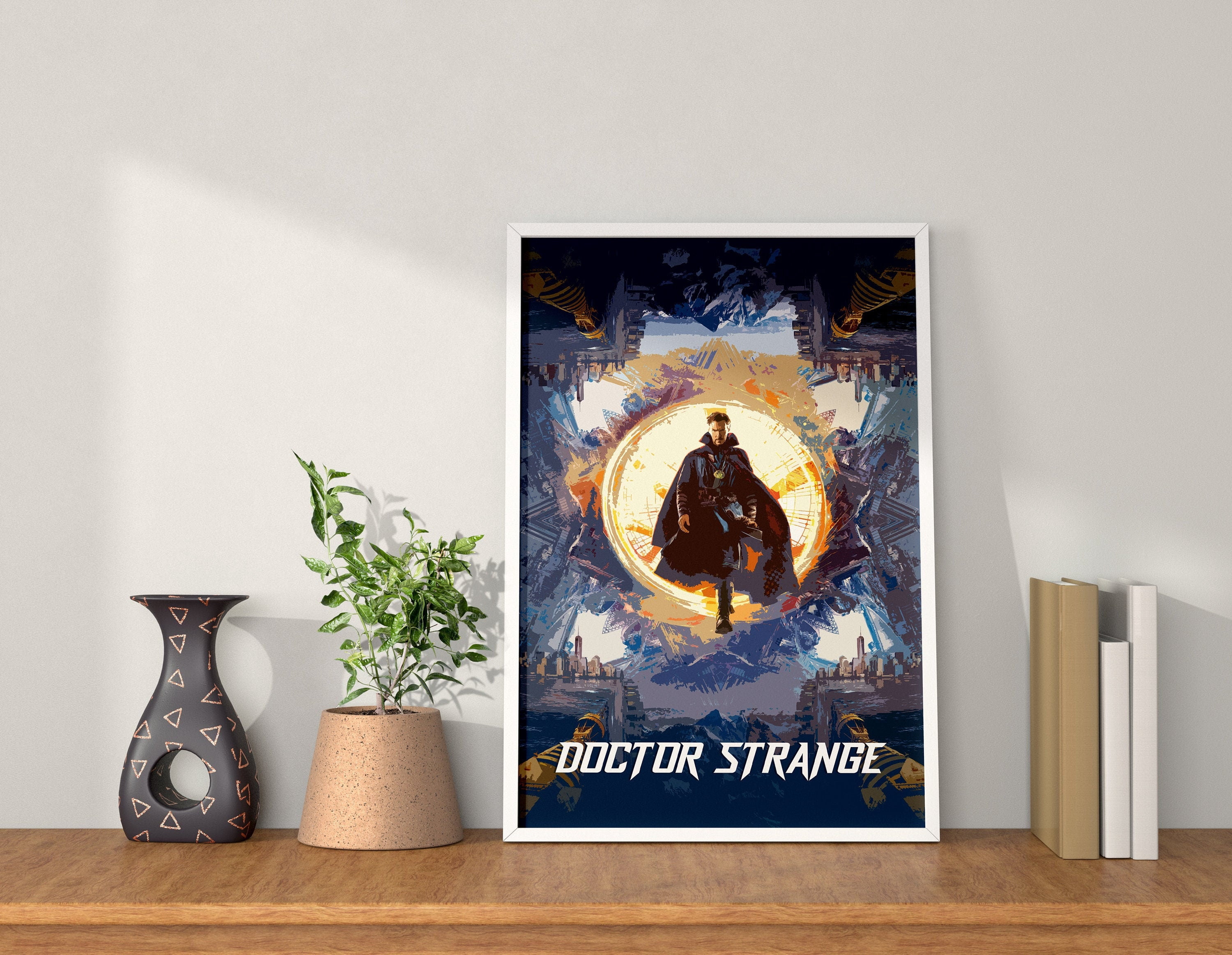 POSTER Doctor Strange Retro poster | Marvel Comics Universe | Wall Art ...