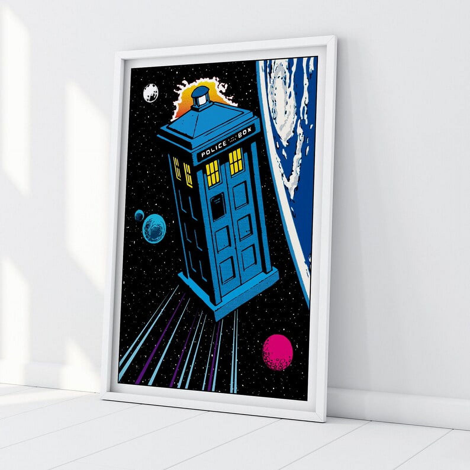 POSTER Doctor Who Tardis Comic Poster, , Sci-fi Art, Doctor Who Wall ...
