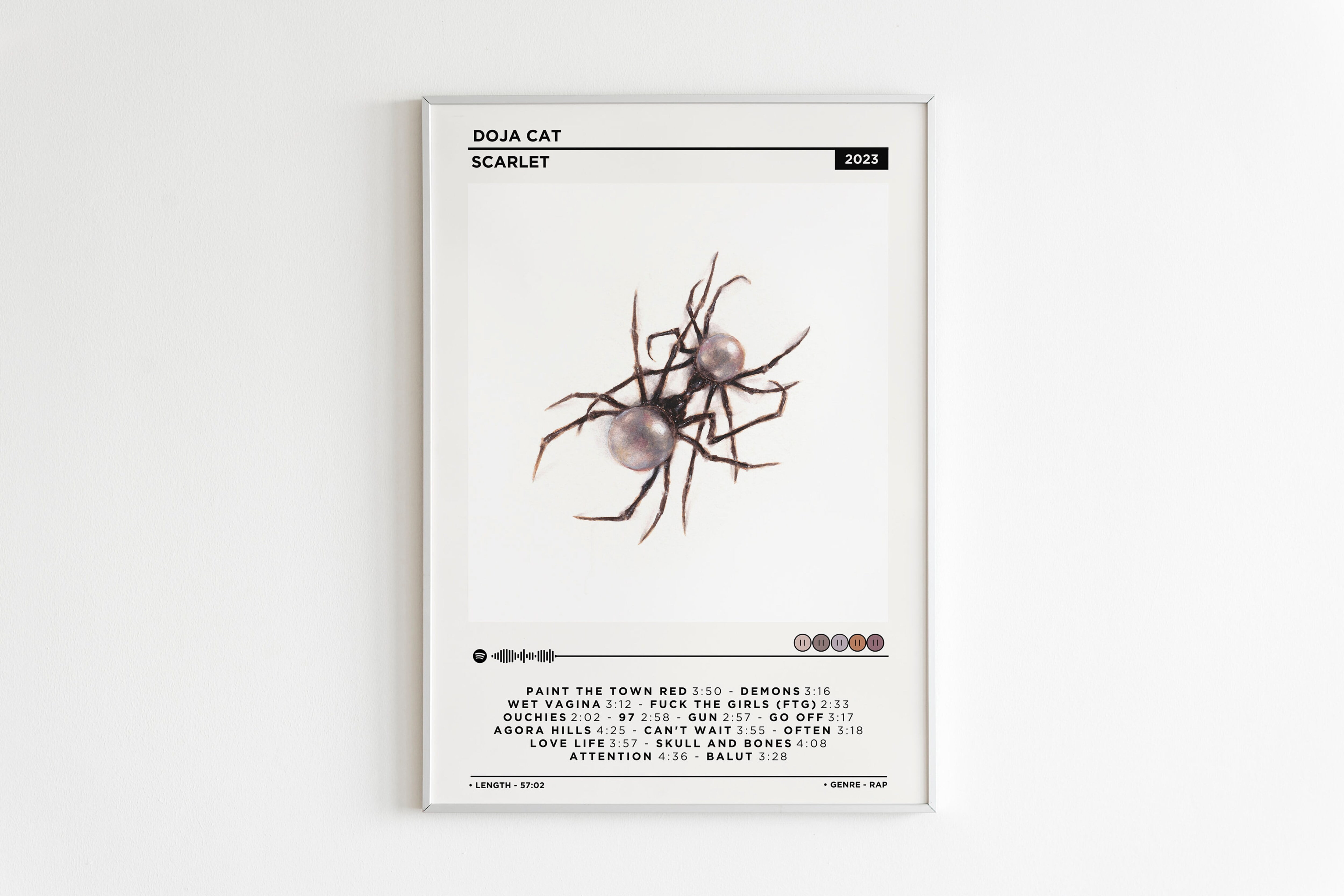 POSTER Doja Cat - Scarlet Album Poster / Album Cover Poster / Music ...