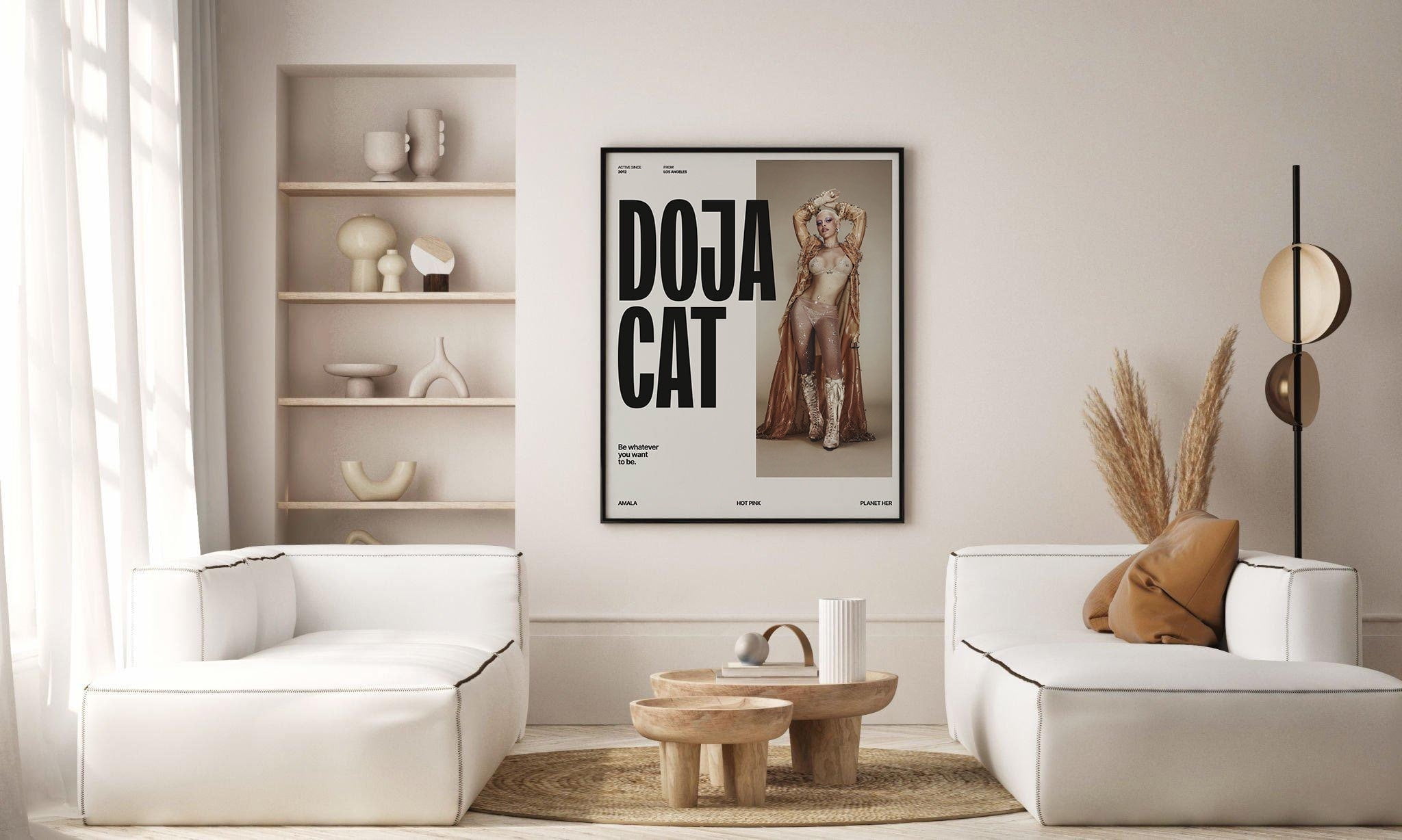 POSTER Doja Cat Wall Art Poster Doja Cat Singer Poster Wall Art Doja ...