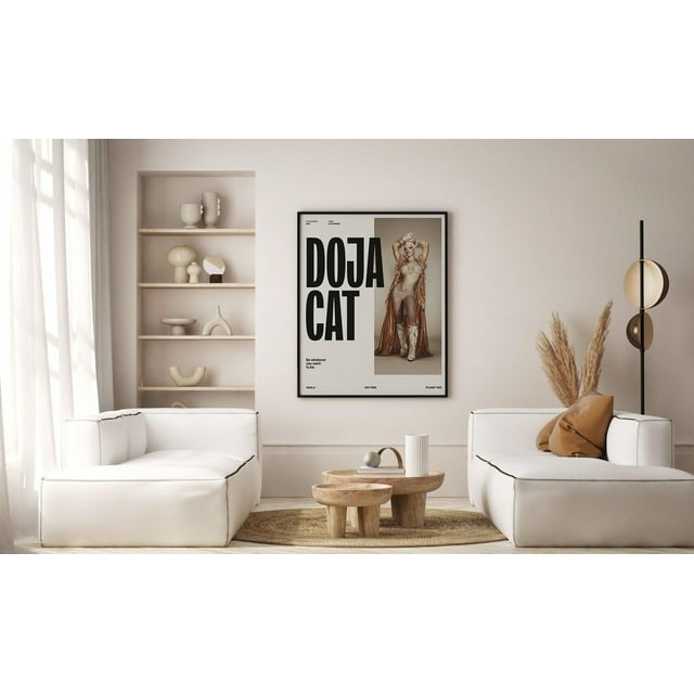 POSTER Doja Cat Wall Art Poster Doja Cat Singer Poster Wall Art Doja ...