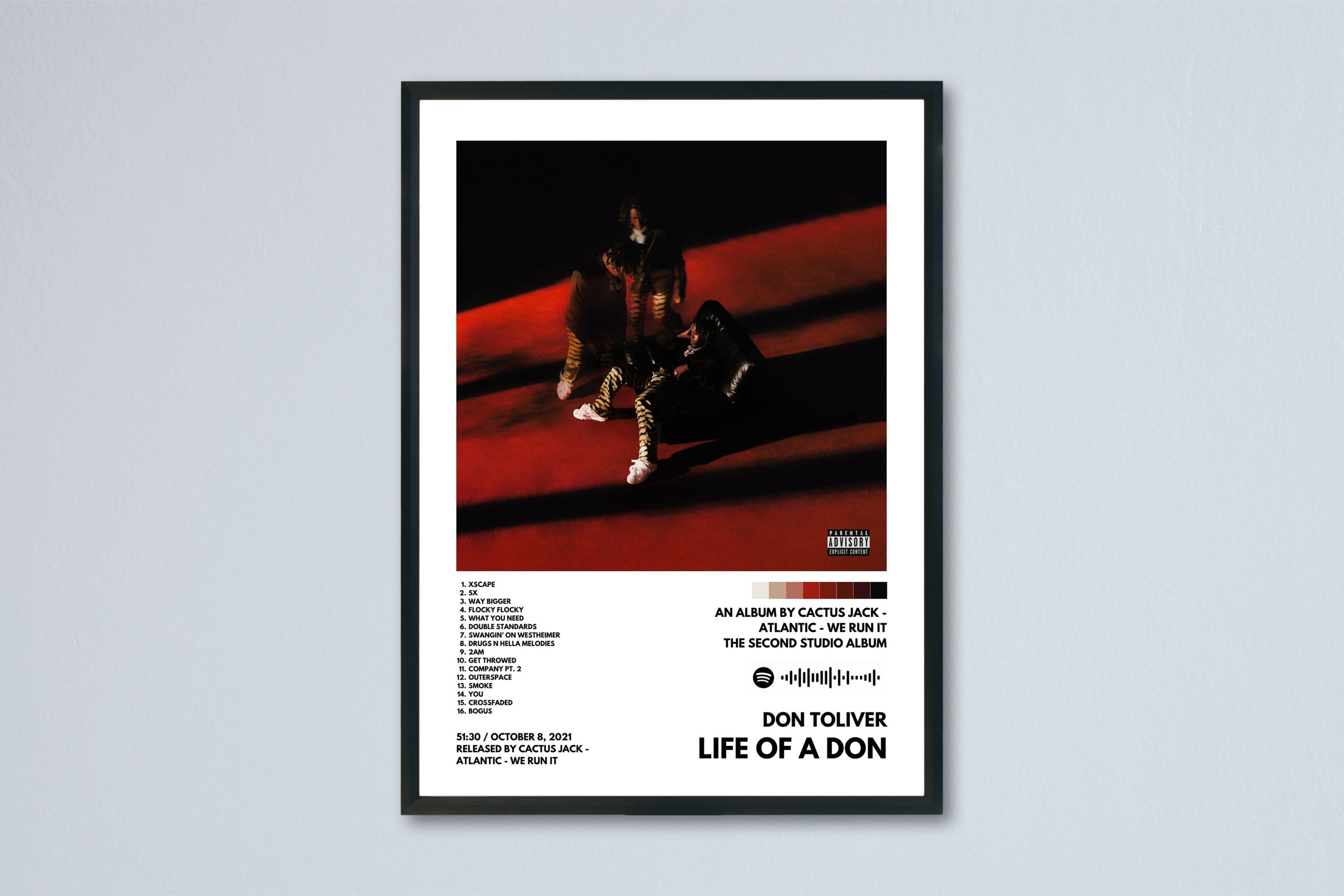 Poster Don Toliver Life Of A Don Album Poster Album Cover Poster