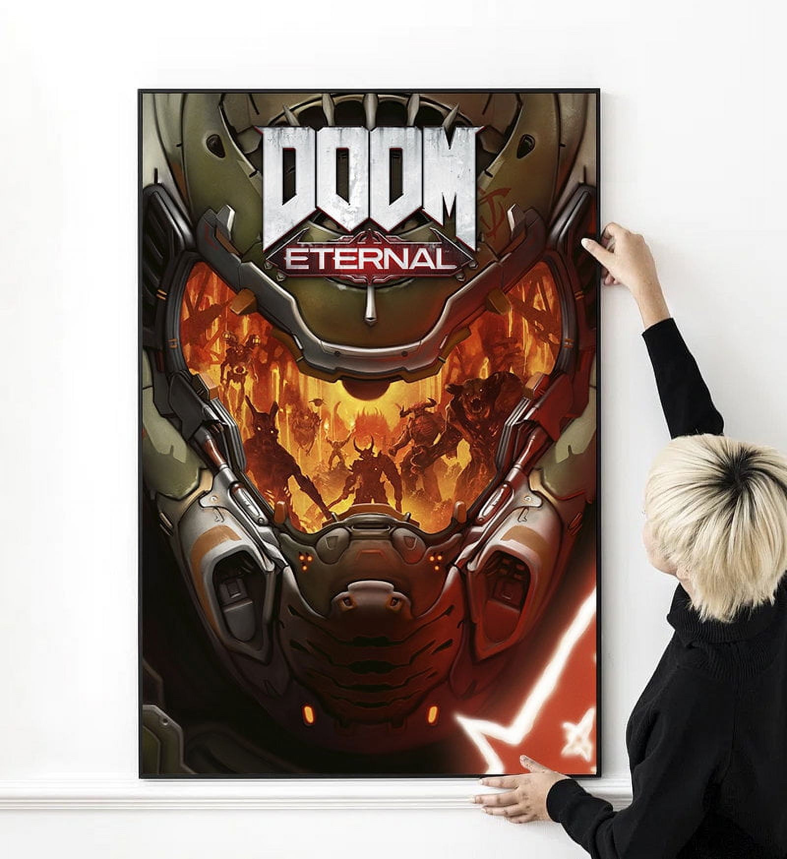 POSTER Doom Eternal Video Game Poster High Quality Print Photo Wall Art ...