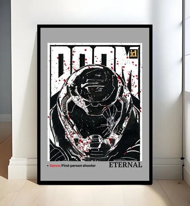 POSTER Doom Poster-Iconic Game Art-Video Game Wall Decor-Gaming Room ...