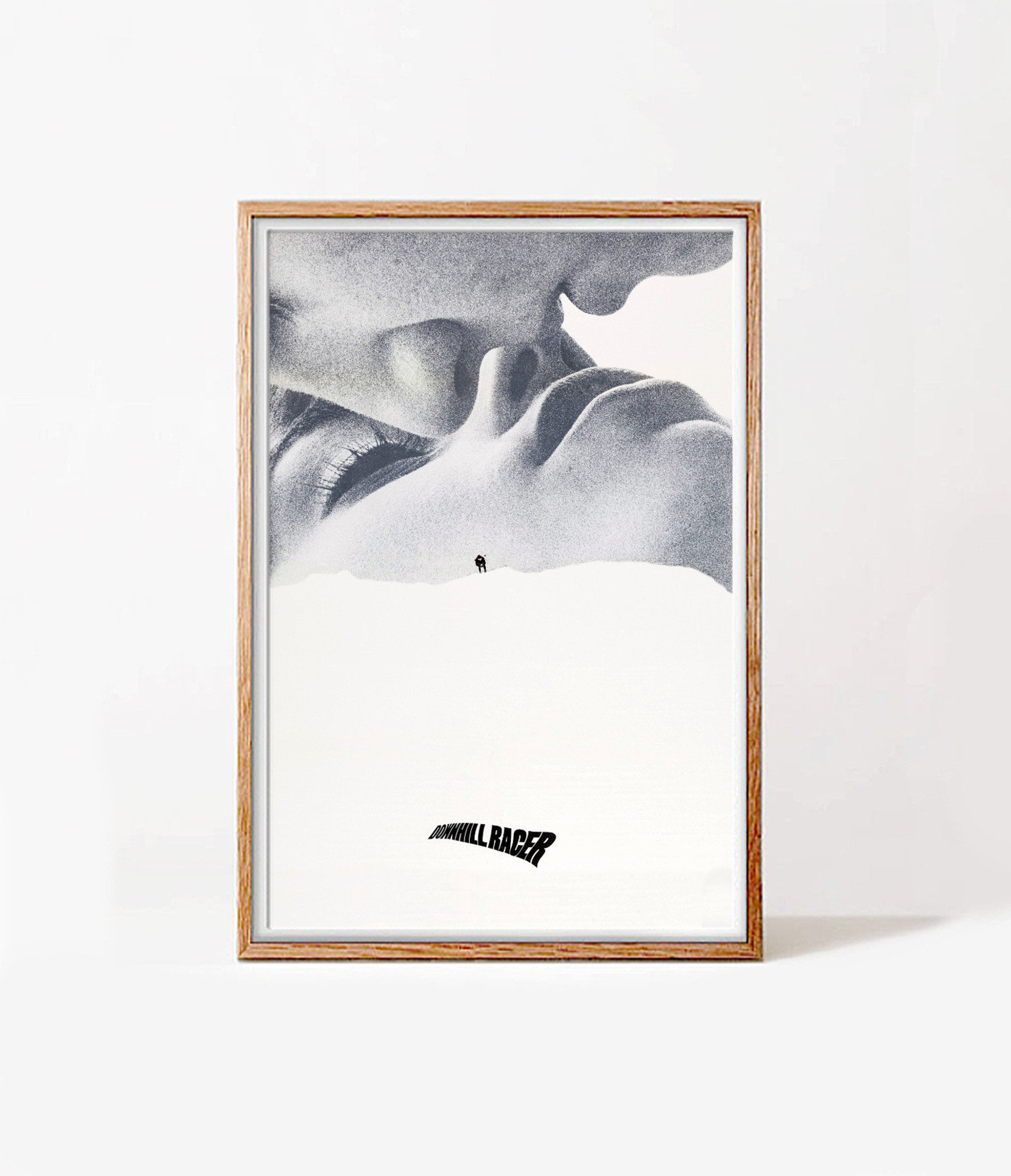 POSTER Downhill Racer, 1969 drama/sport movie poster, -UNFRAMED ...