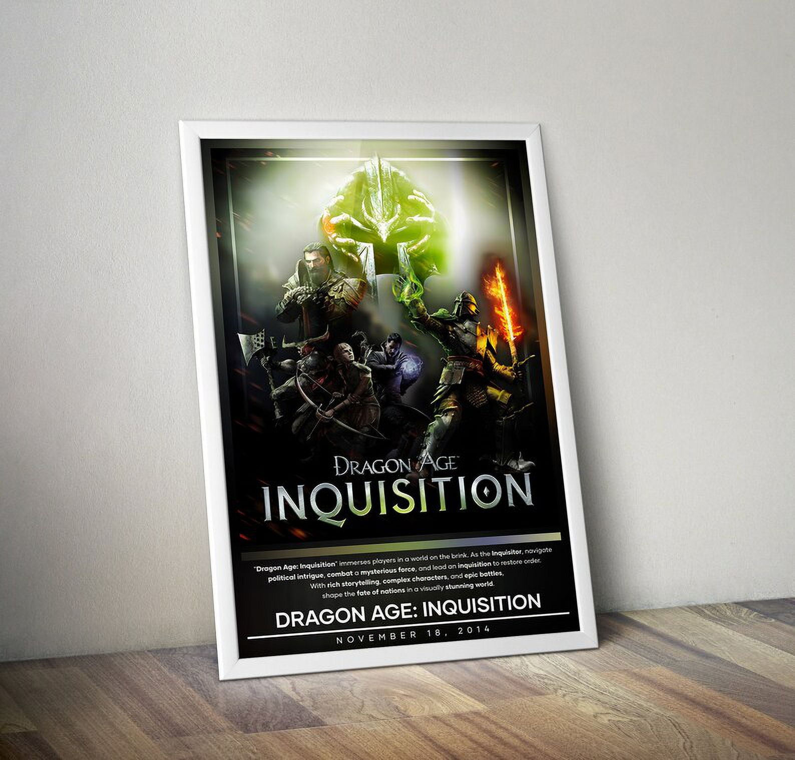 POSTER Dragon Age: Inquisition Poster | Dragon Age Prints | Gaming ...