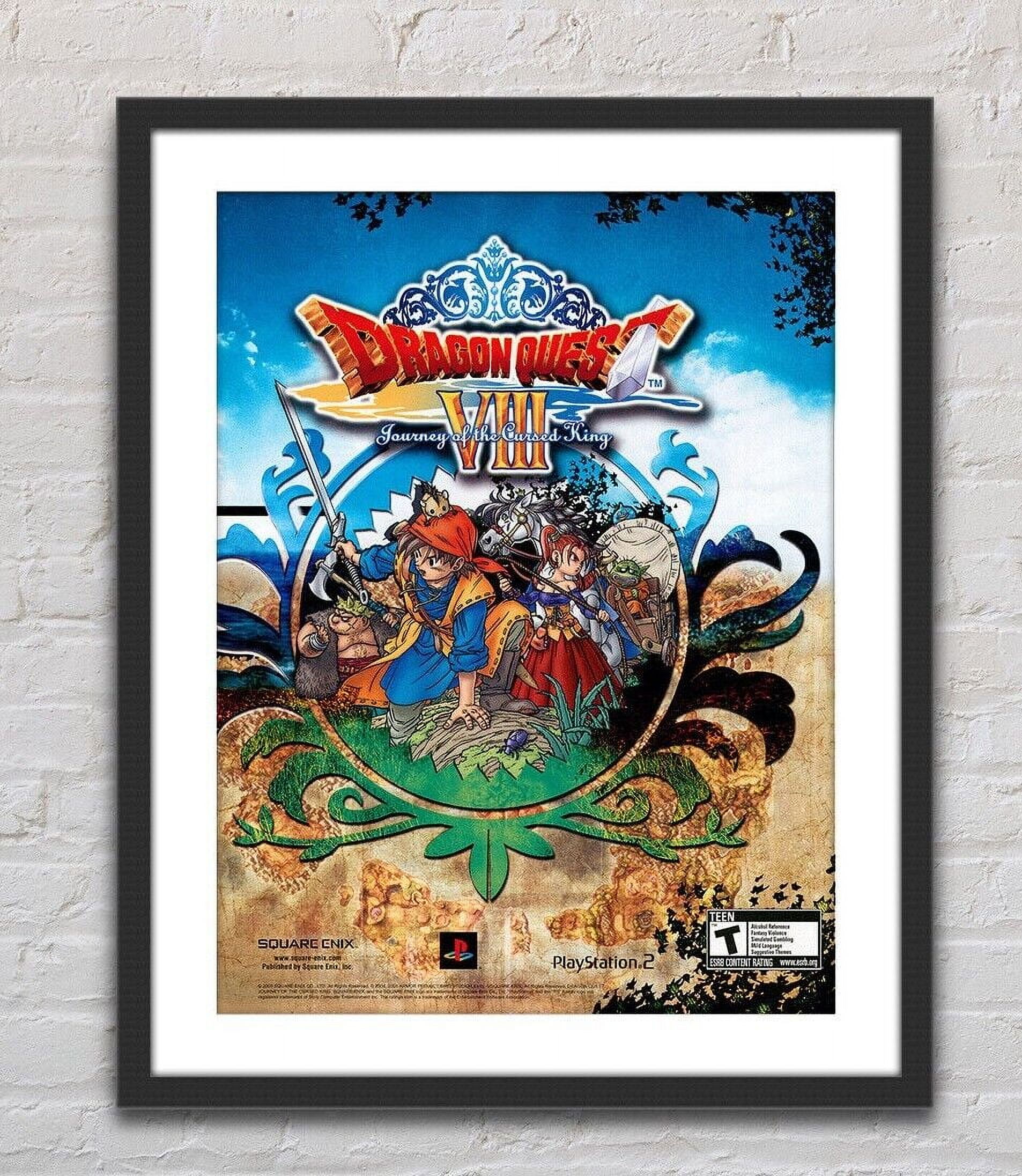 POSTER Dragon Quest VIII Journey Of Cursed King PS2 Poster-12x18 ...