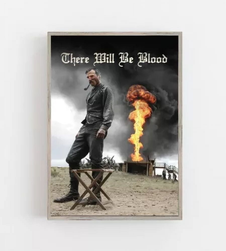 POSTER Drama Film Poster, Blood-Inspired Artwork, Intense Wall Decor ...