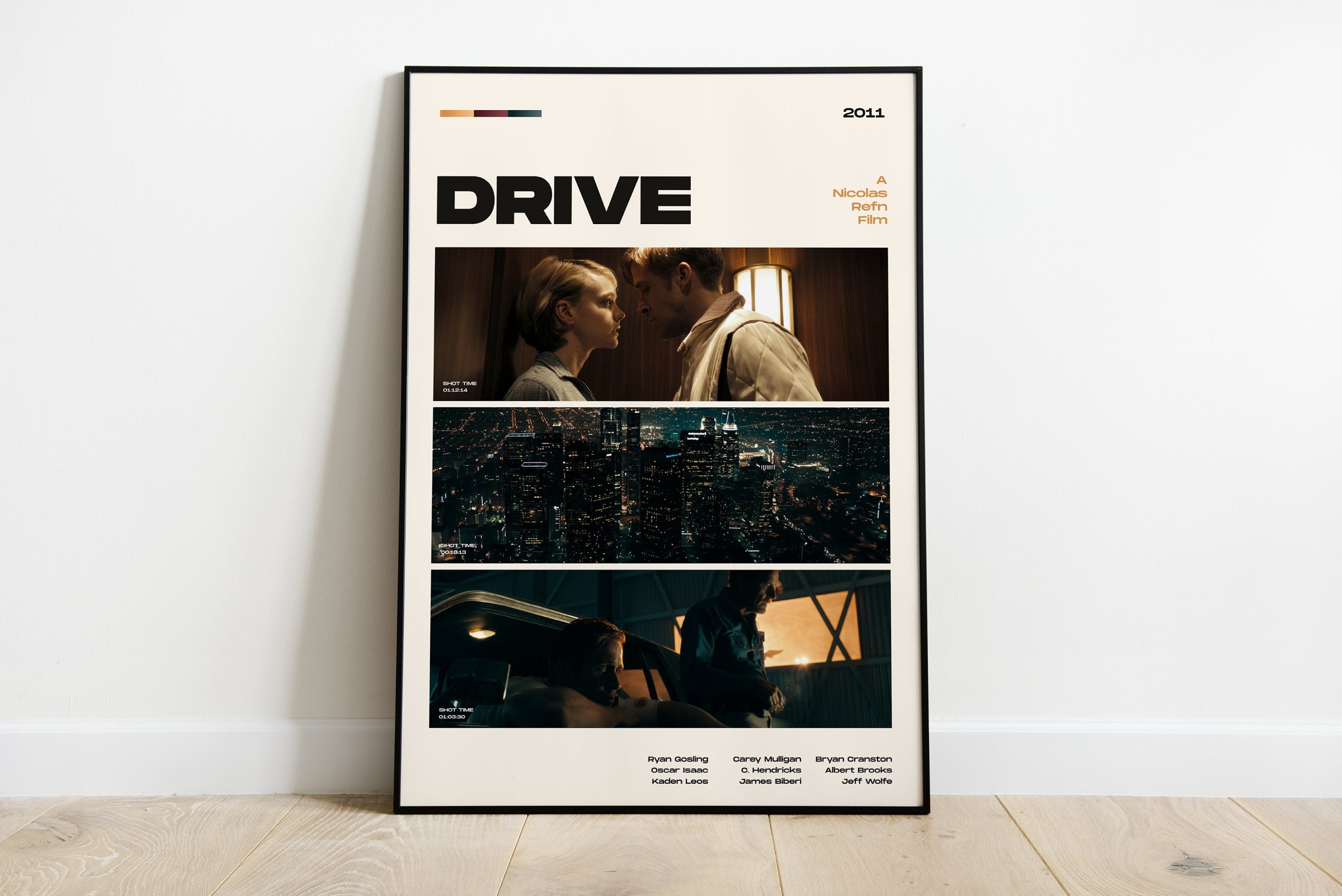 POSTER Drive Movie Poster, Modern Movie Poster Print, Drive Poster Wall ...