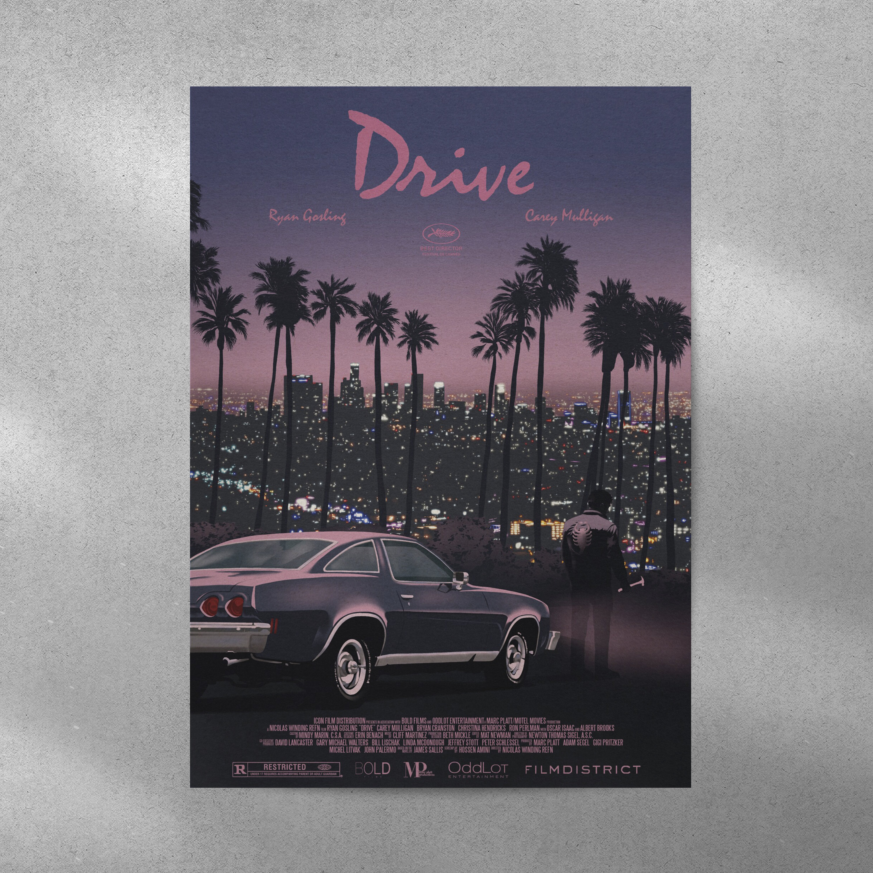 POSTER Drive Poster / Movie Poster / Aesthetic poster / Retro Poster ...